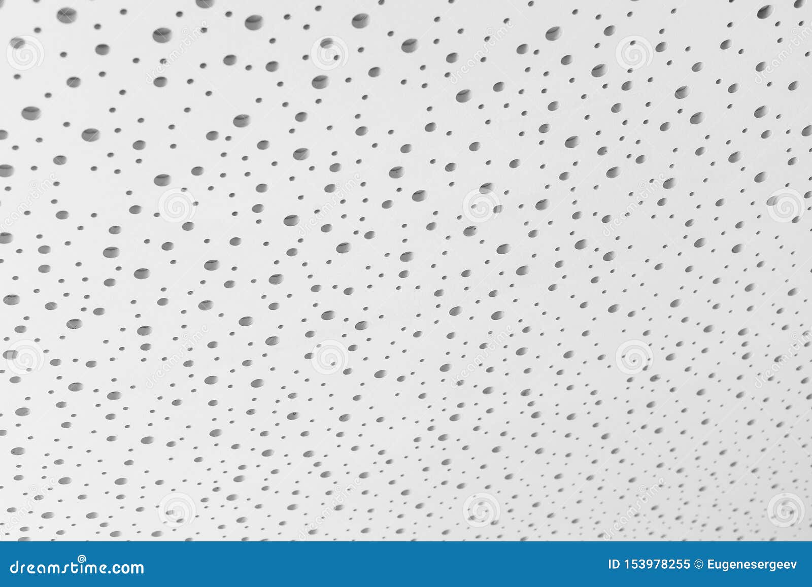 White Ceiling Structure with Small Holes Stock Image - Image of light ...