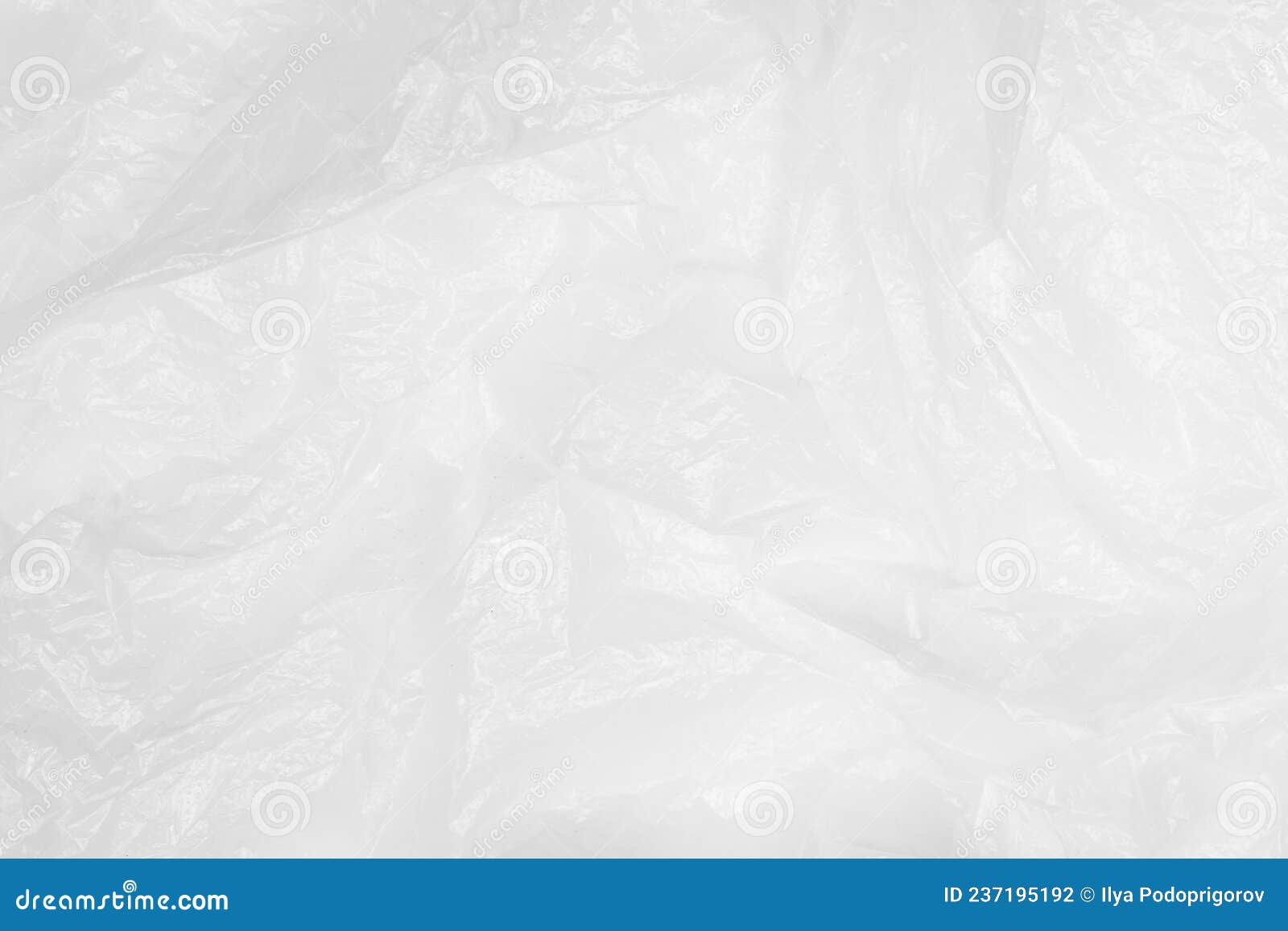 White Cellophane Garbage Bag As An Alternative To The Trash Can Royalty ...