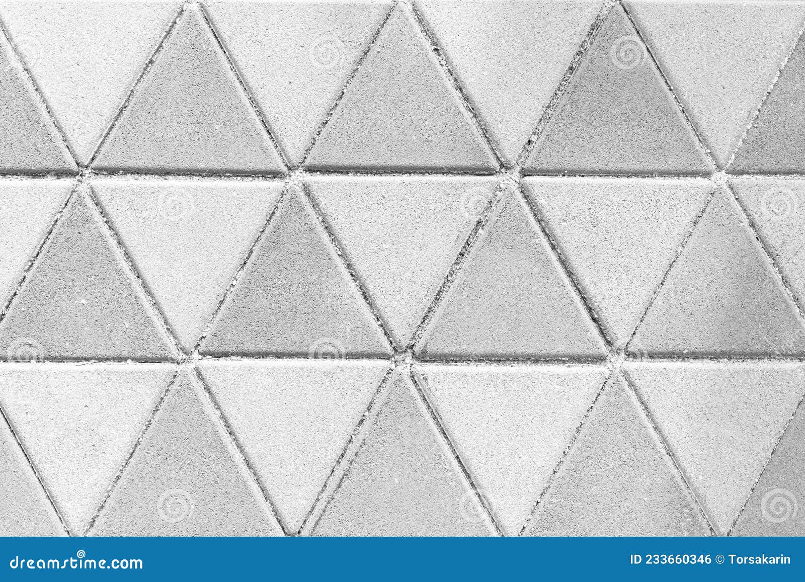 Cement Block Floor Tile with Triangular Pattern and Background Seamless ...