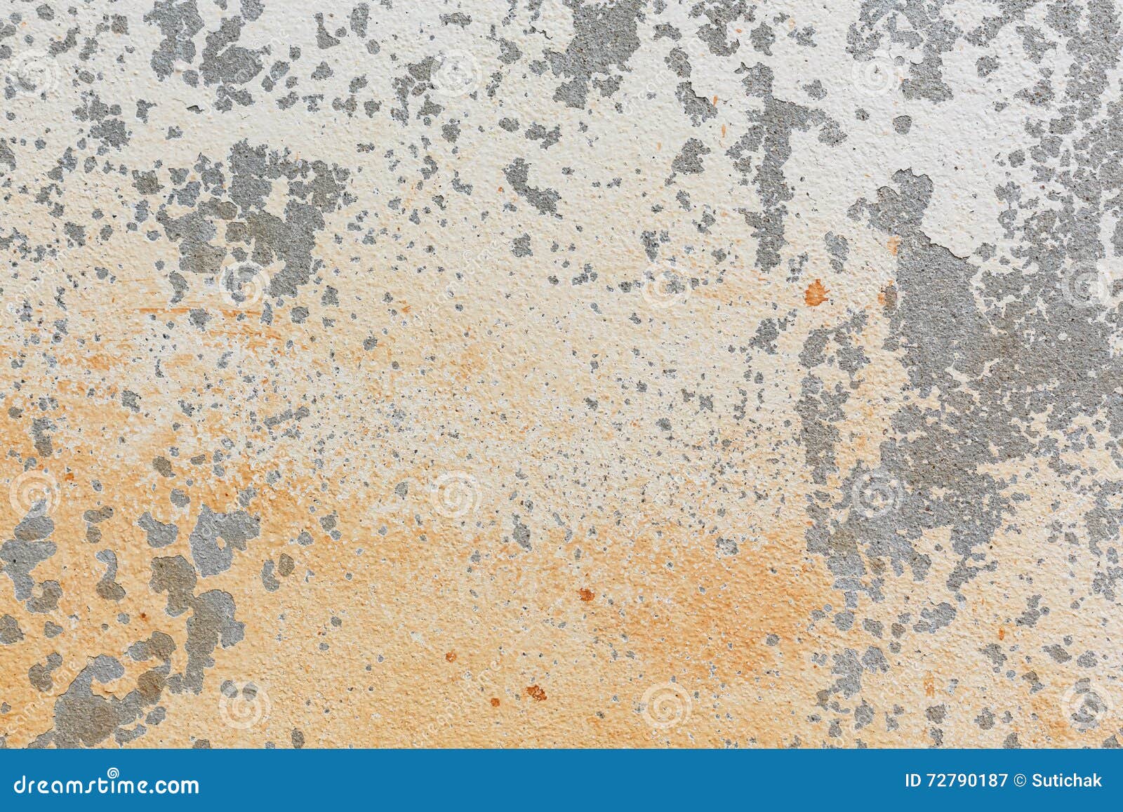 White Cement Mortar Wall Weathered Texture Background Stock Image ...