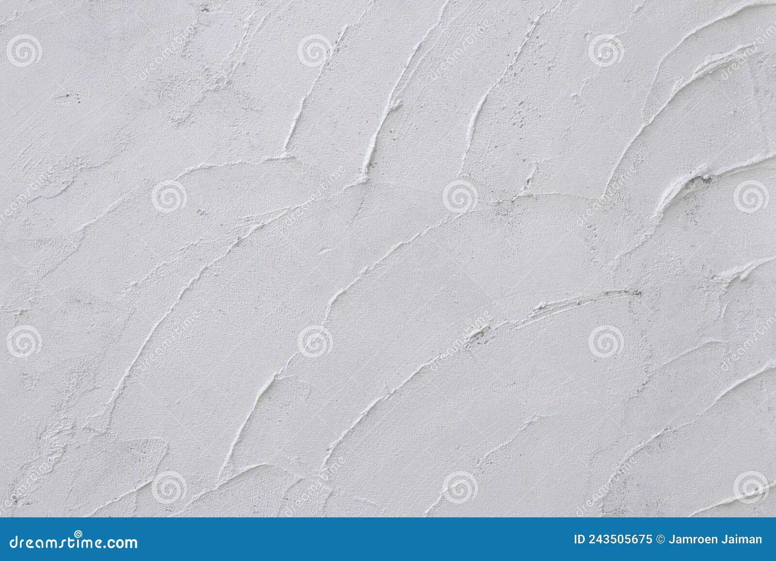 White Cement Wall with Plaster Marks on the Surface Stock Image - Image ...