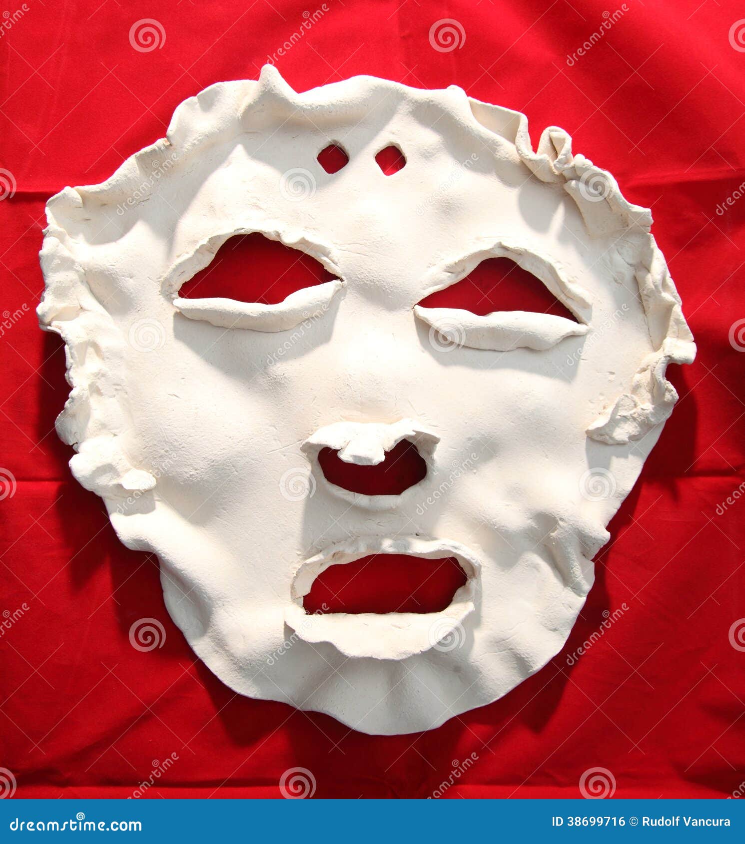 White ceramic face mask stock photo. Image of abstract - 38699716