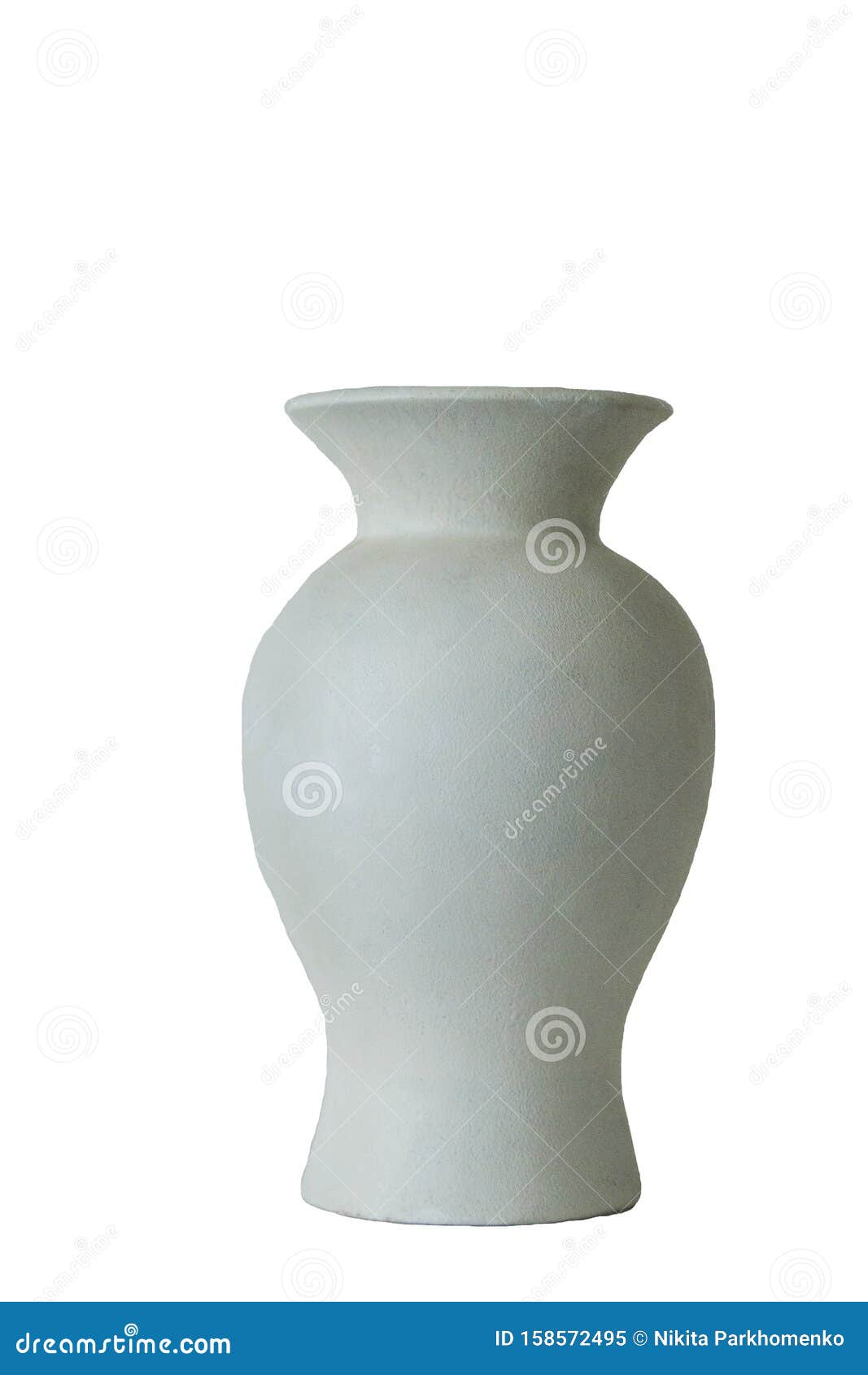 White Ceramic Jug on a White Background Stock Image - Image of bright ...