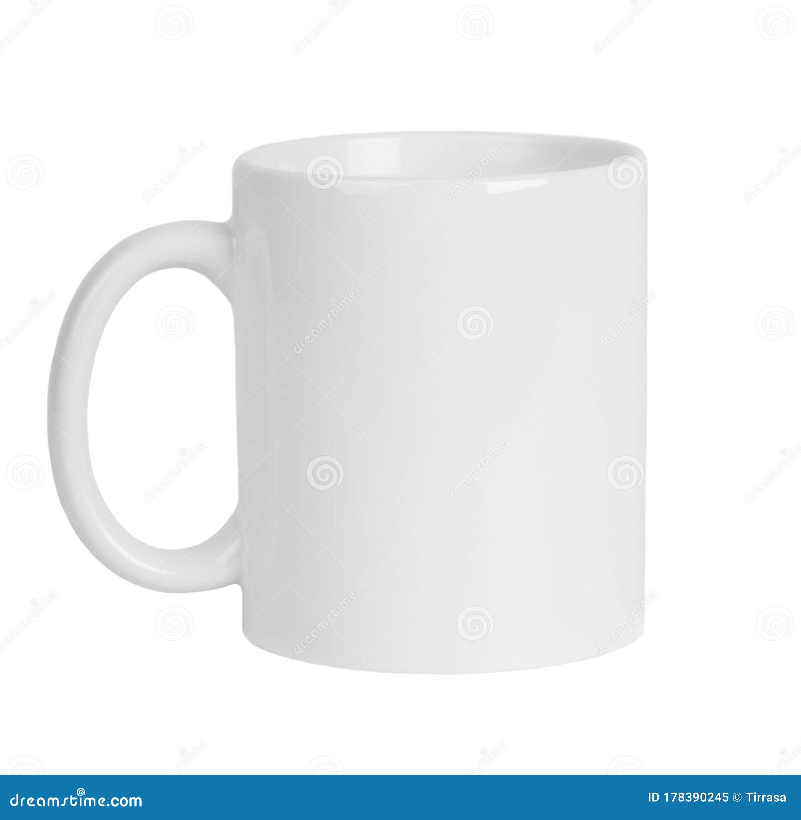 White ceramic mug stock image. Image of latte, container - 178390245