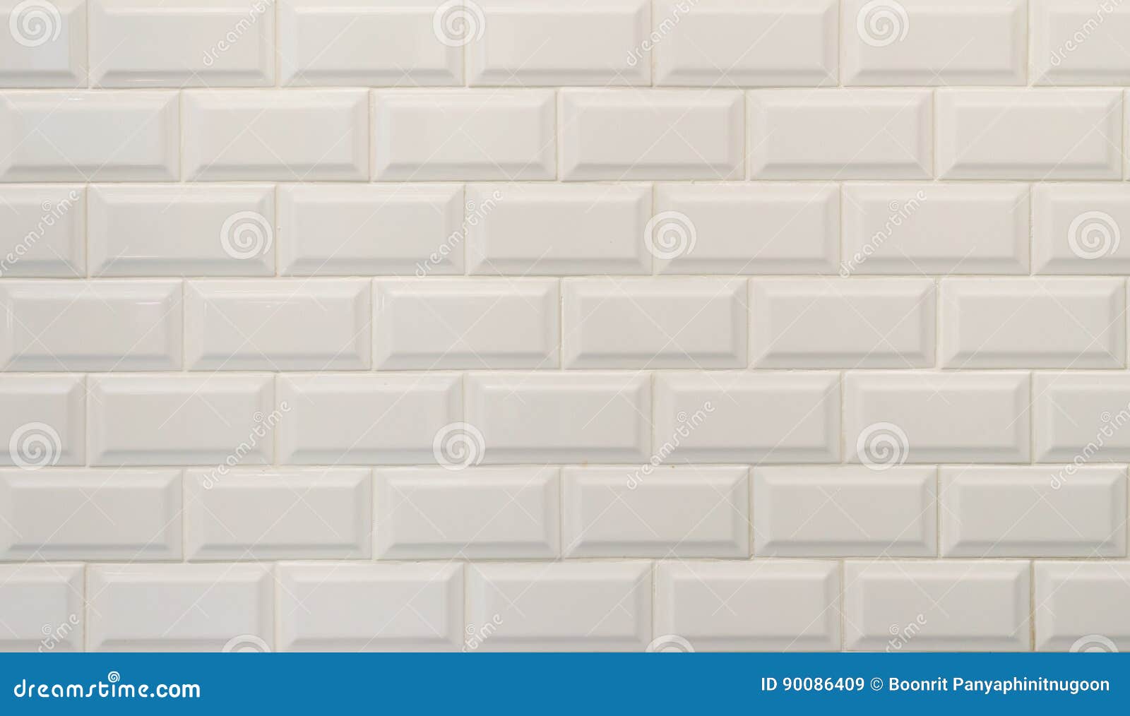 White Ceramic Tile Texture