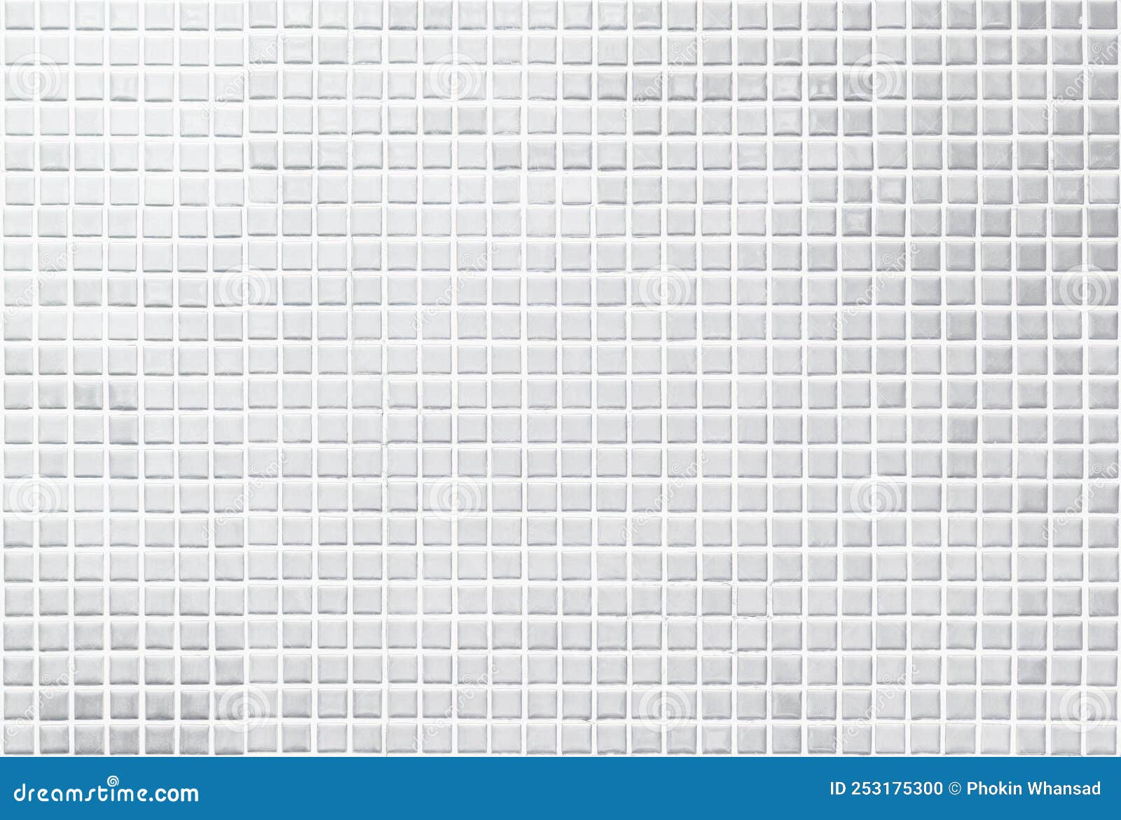 White Ceramic Wall and Floor Tiles Mosaic Background in Bathroom and ...