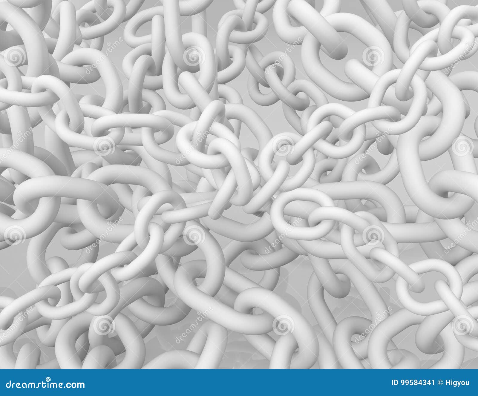 White Chains Many stock illustration. Illustration of restraint - 99584341