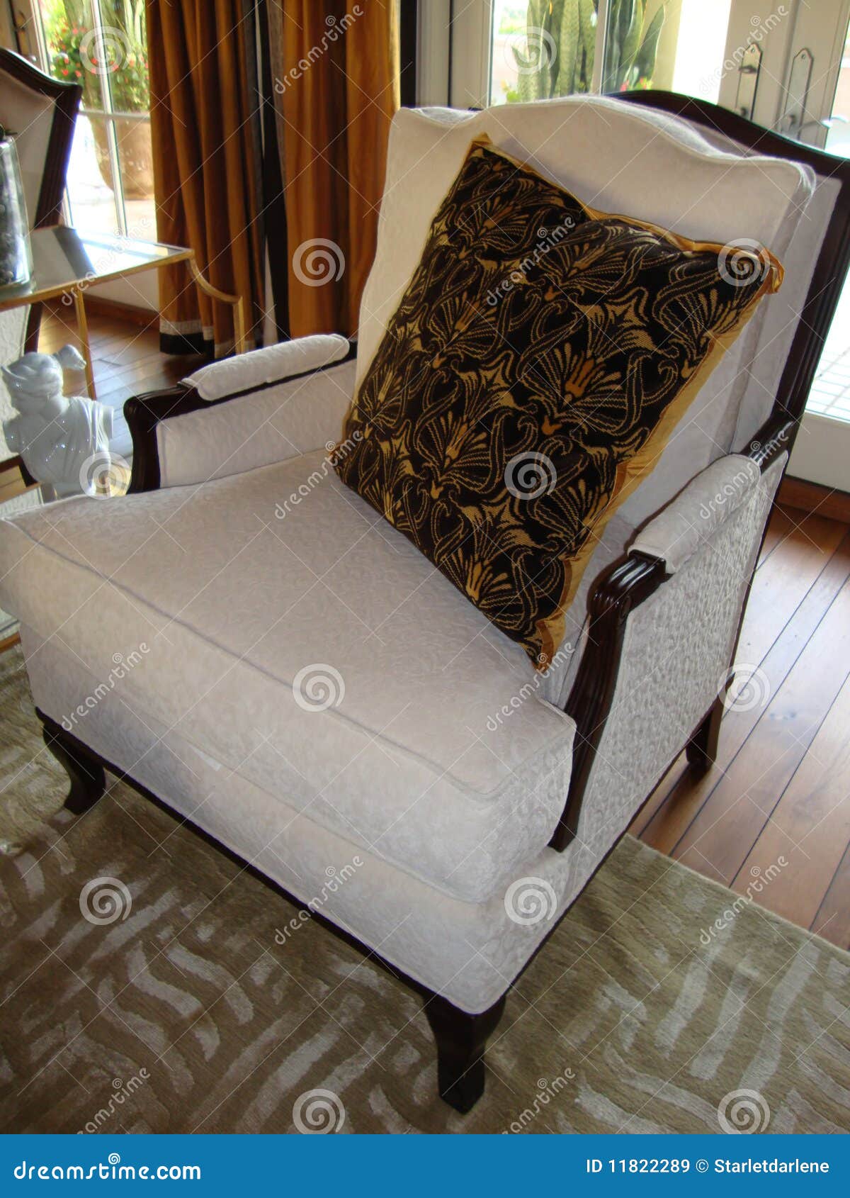 White Chair stock image. Image of home, beautiful, seat - 11822289