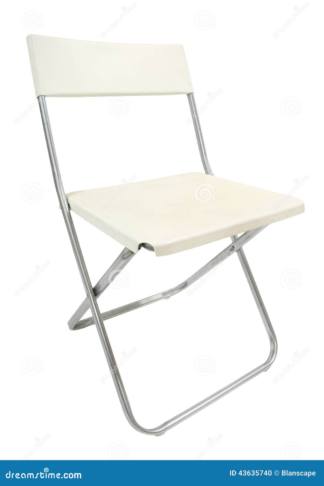 White Chair Isolated on White Stock Photo - Image of background, room ...