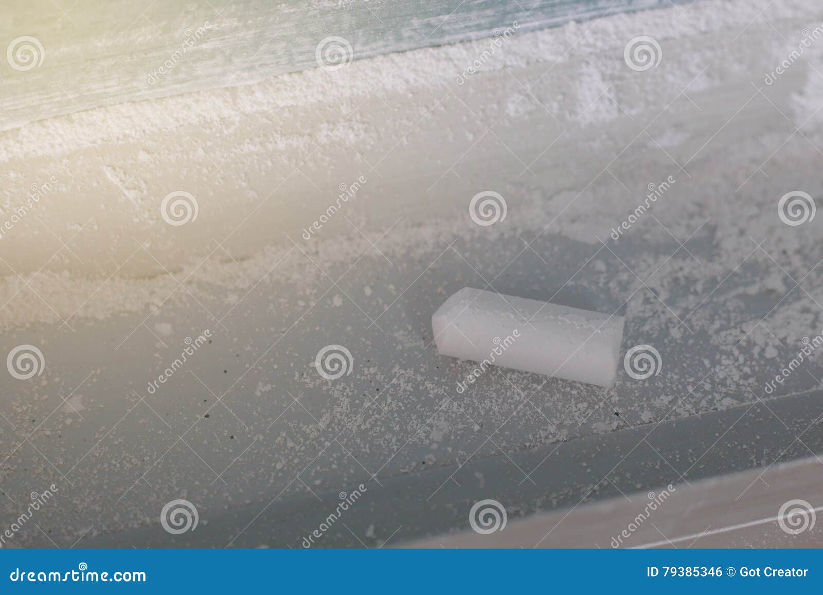 The White Chalk and the Blackboard Stock Photo - Image of abstract ...