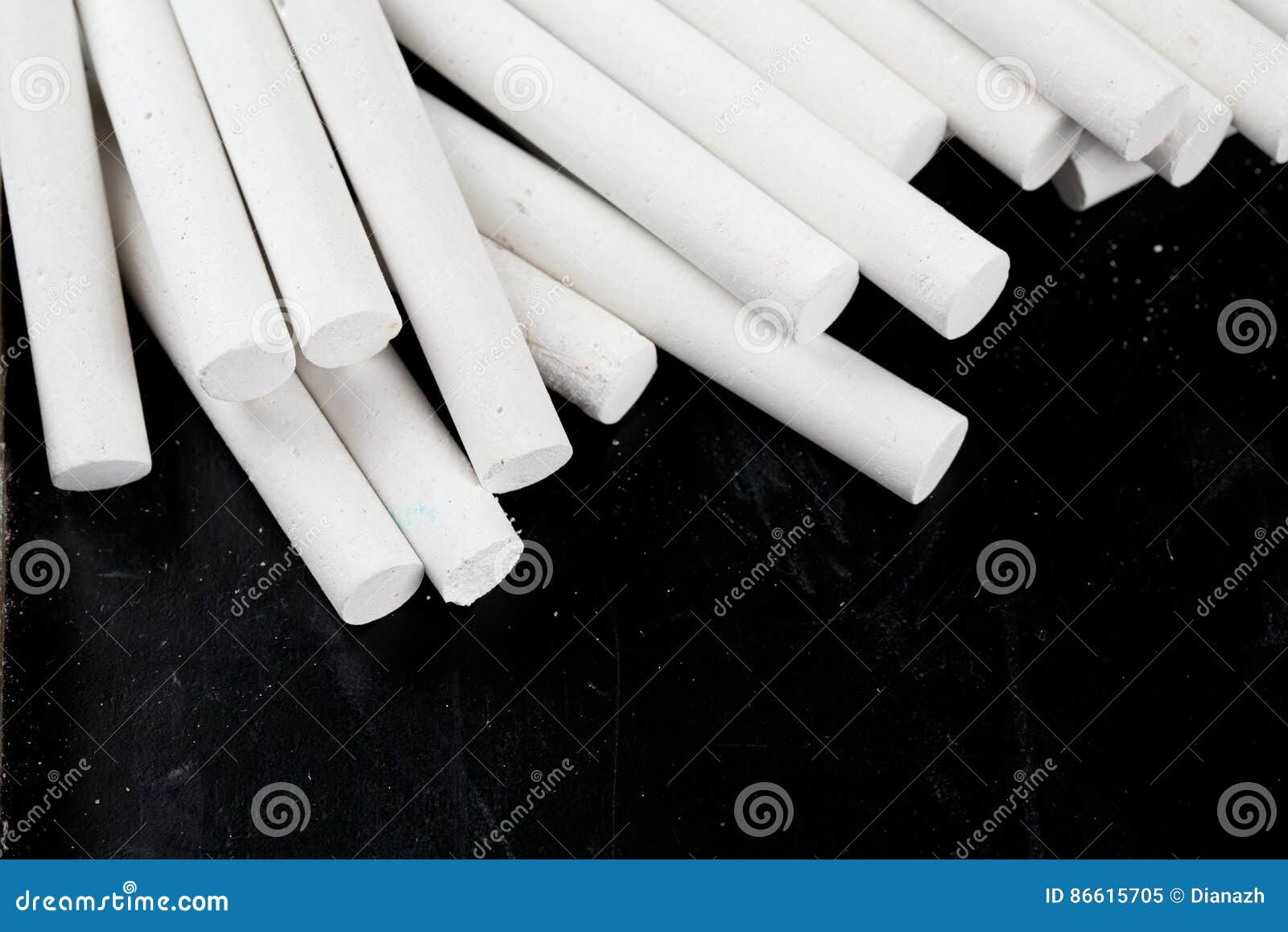 White chalk on blackboard stock image. Image of teacher - 86615705