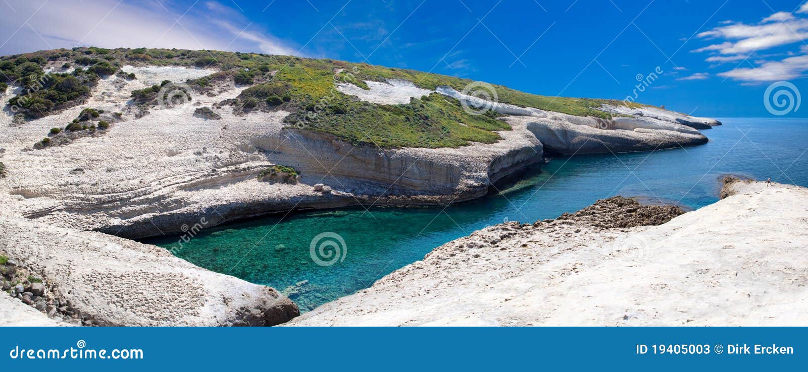 White Chalk Cliffs Eroded Coastline Stock Image - Image of sardegna ...