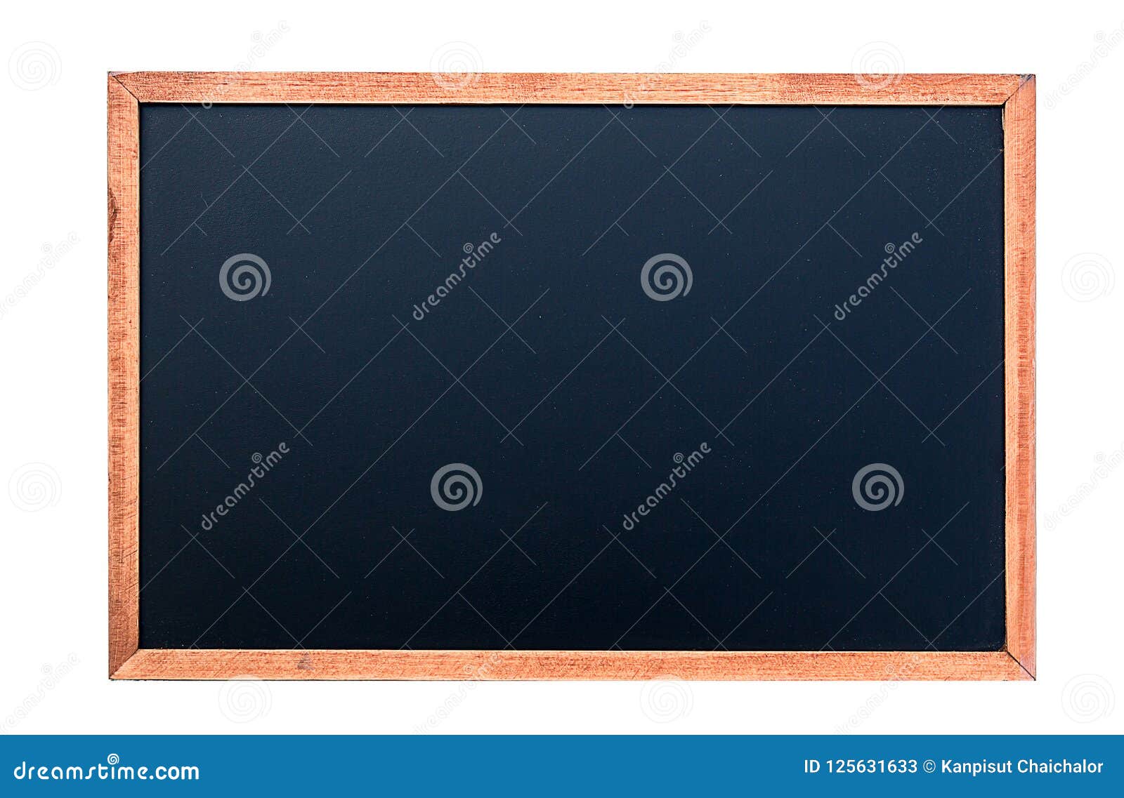 A White Chalk on Empty Chalk Board Background/Blank Stock Image - Image ...