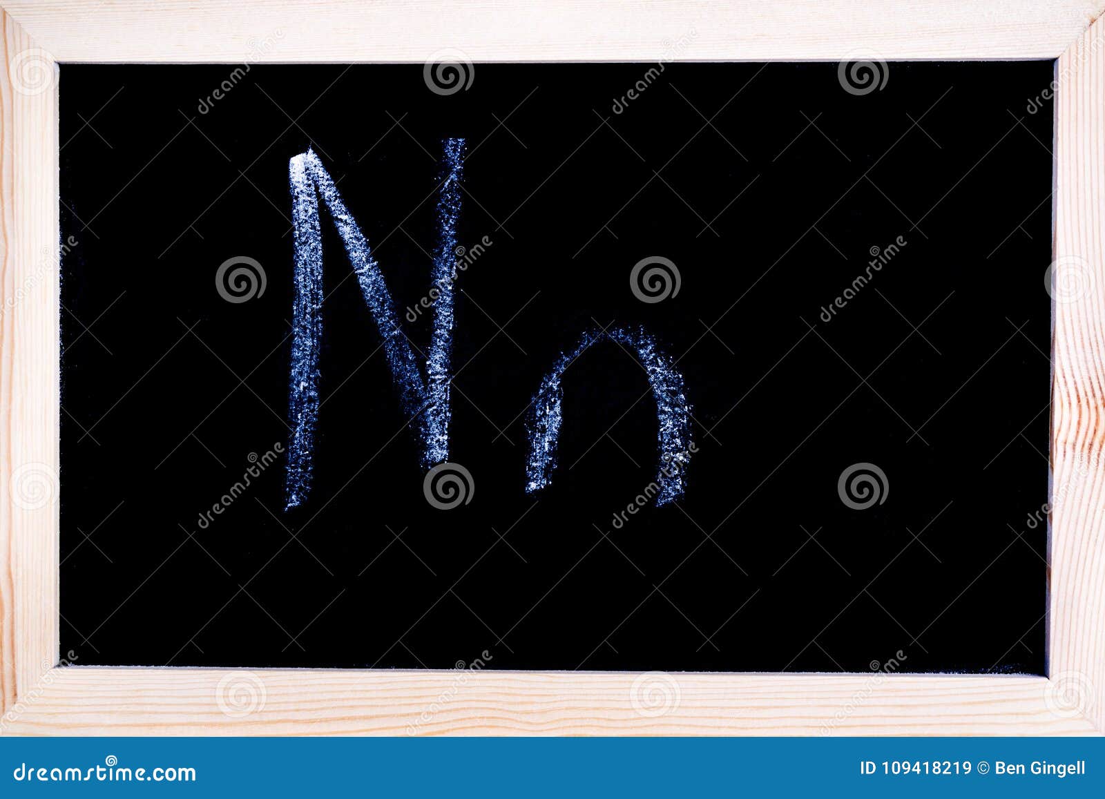 White Chalk Written on a Blackboard Stock Image - Image of chalkboard ...