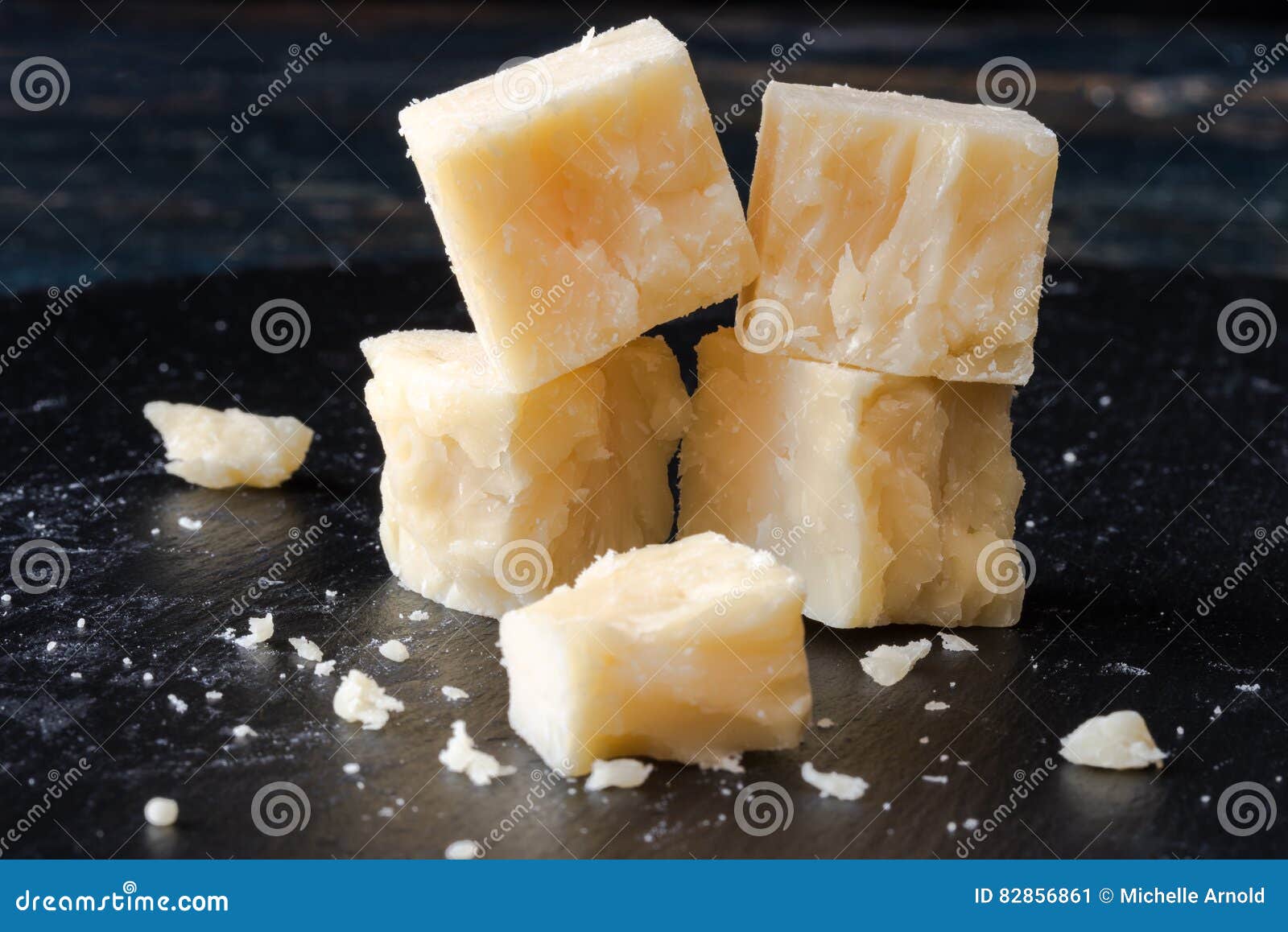 White cheddar cheese cubes stock image. Image of chunk - 82856861