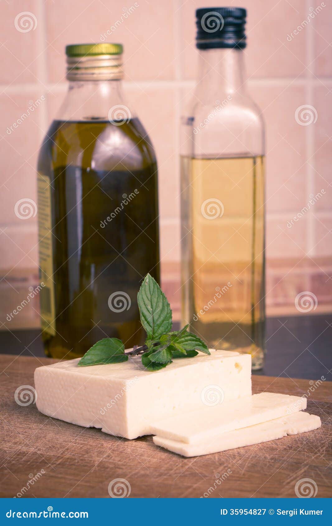 White Cheese with Kinds of Oil Stock Image - Image of milk, fresh: 35954827