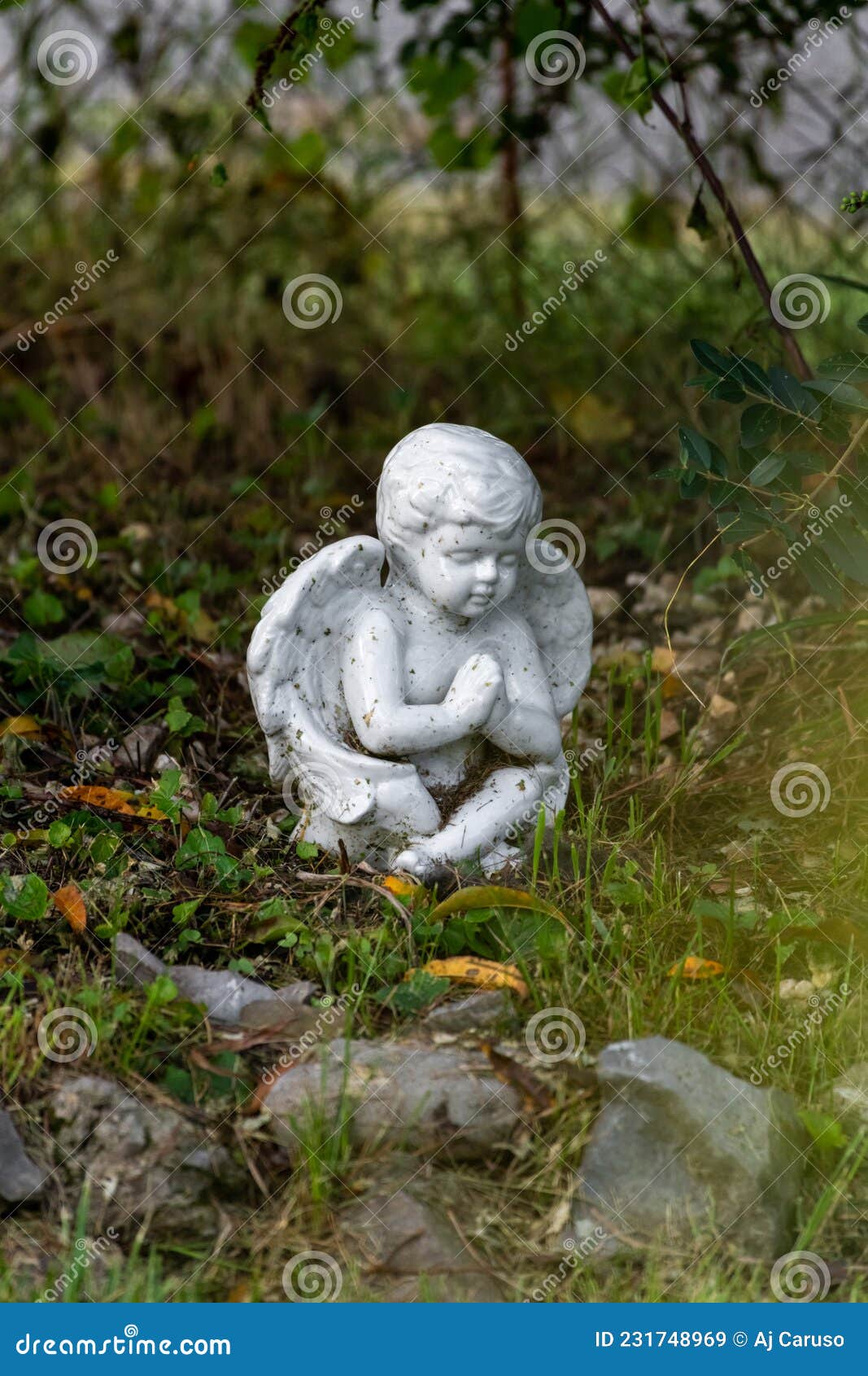 Cherub Sitting Black Backgrounds Stock Image | CartoonDealer.com #59884999