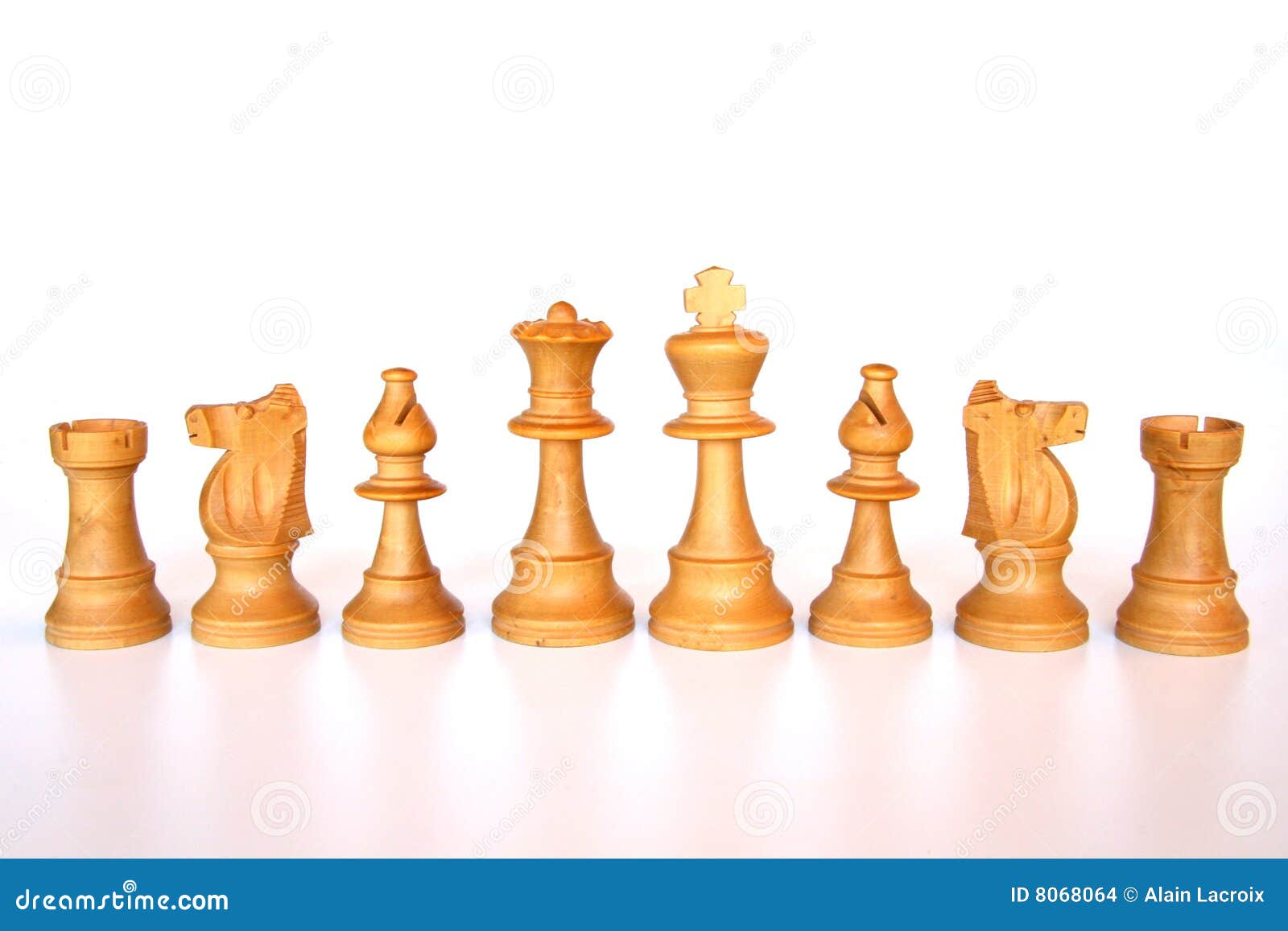 White chess army stock photo. Image of class, important - 8068064