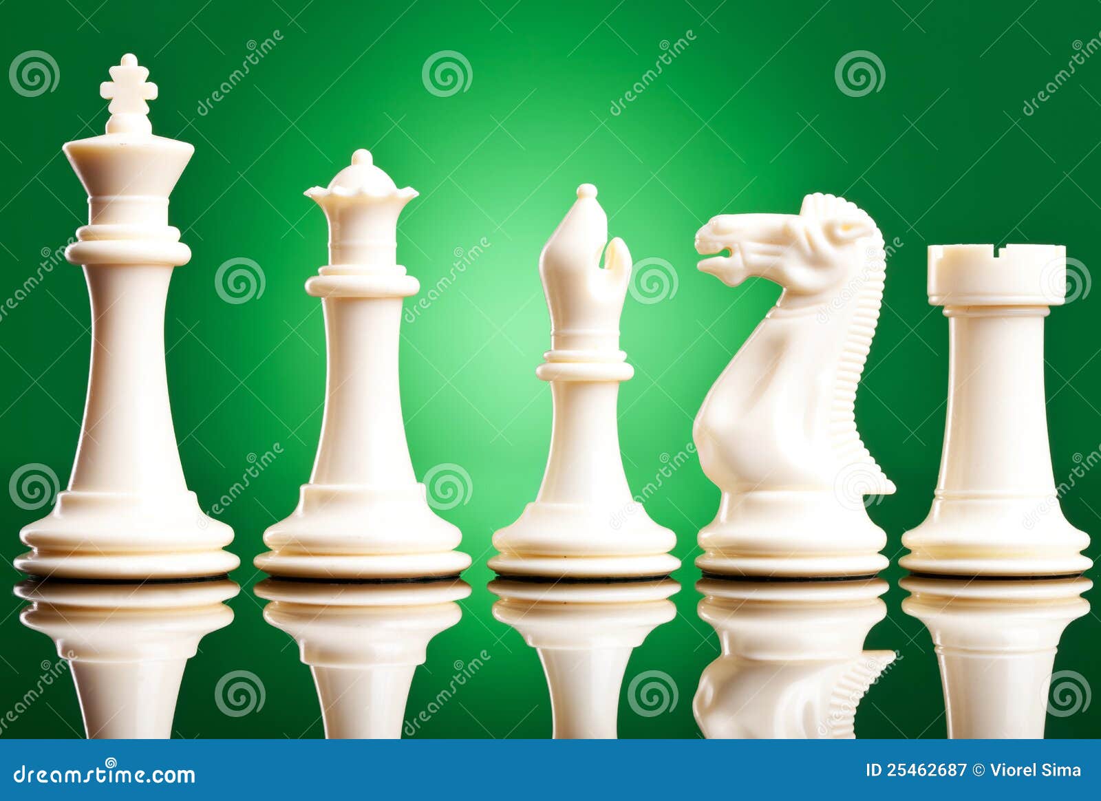 White chess pieces stock image. Image of bishop, board - 25462687
