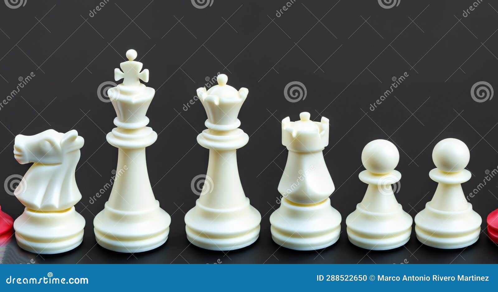 White Chess Pieces on a Gray Background Stock Photo - Image of pieces ...