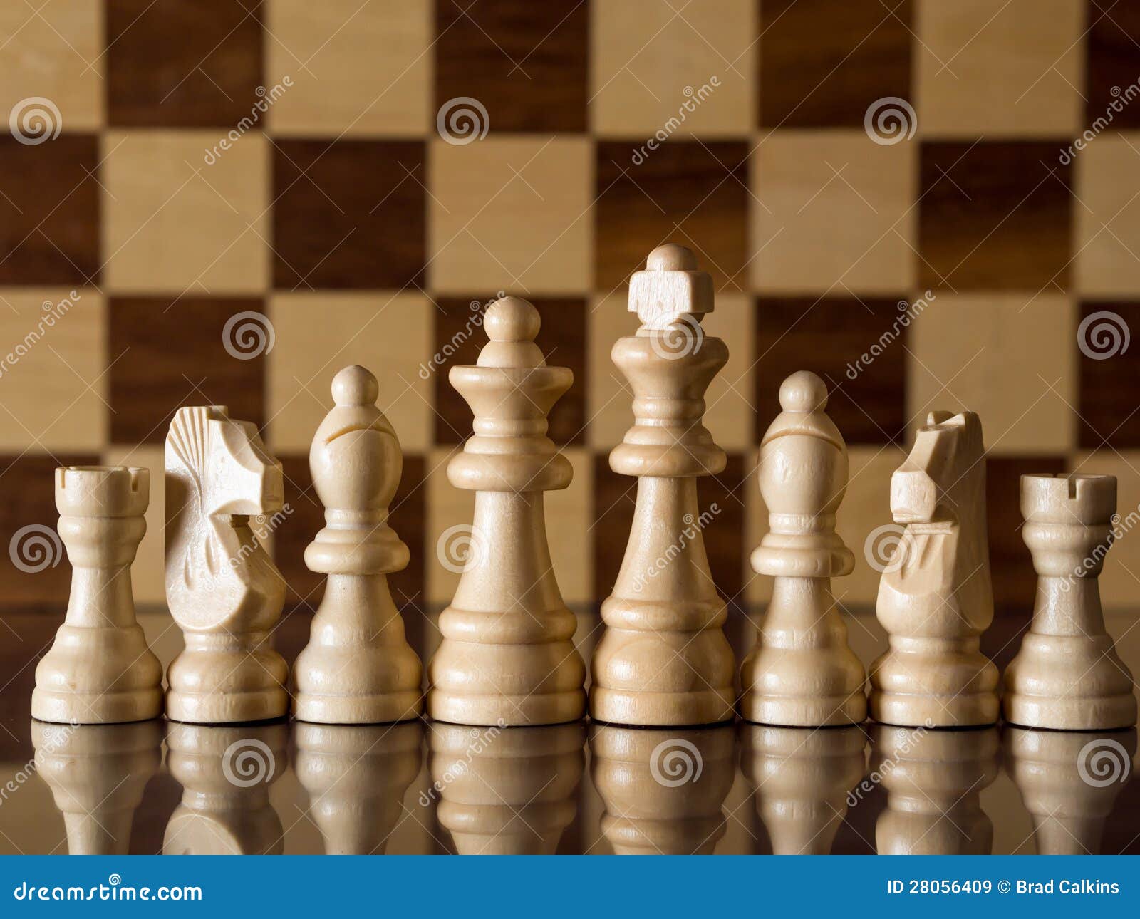White Chess Set Stock Photo | CartoonDealer.com #4254