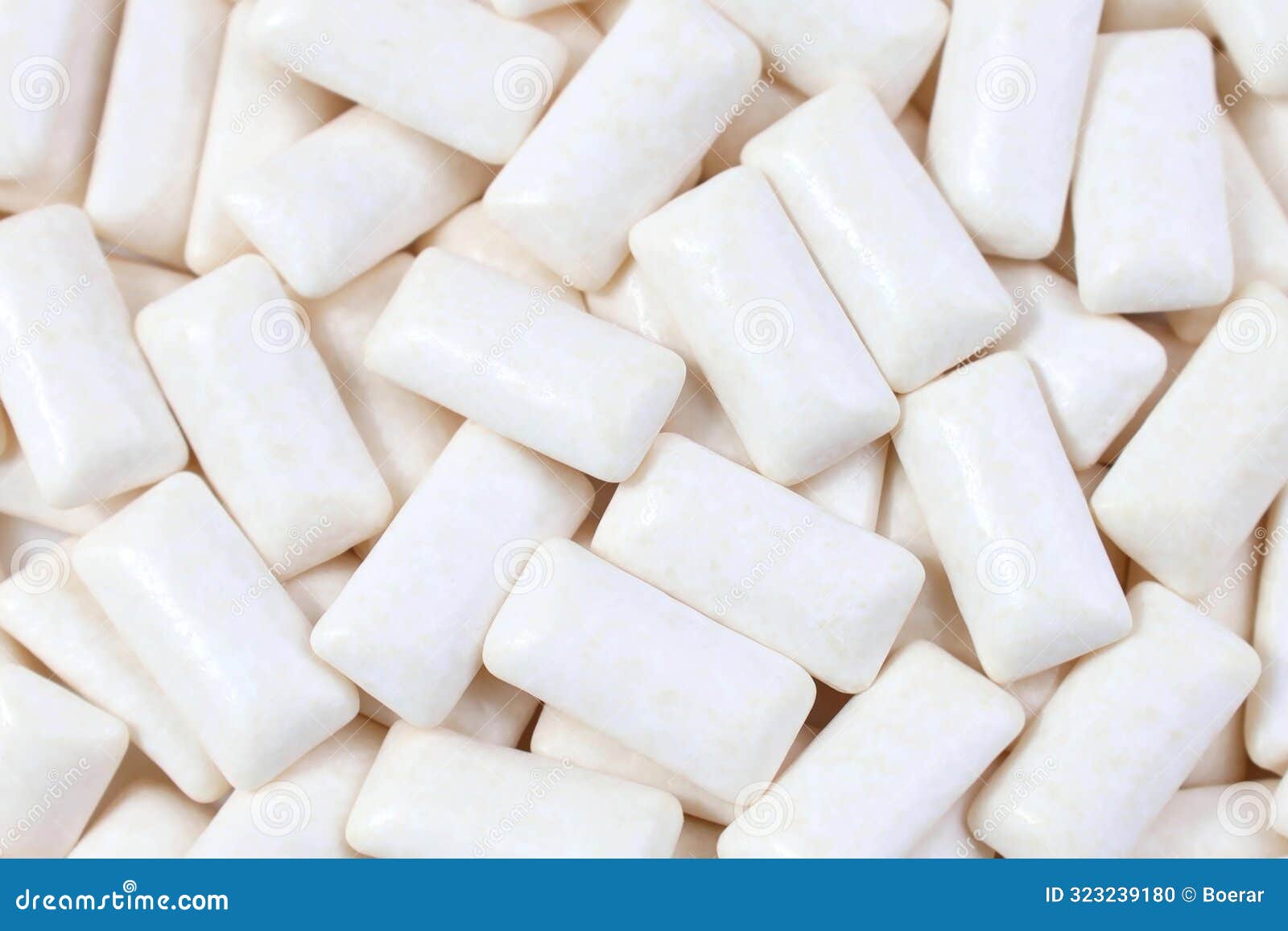White Chewing Gum In An Open Package Stock Image | CartoonDealer.com ...