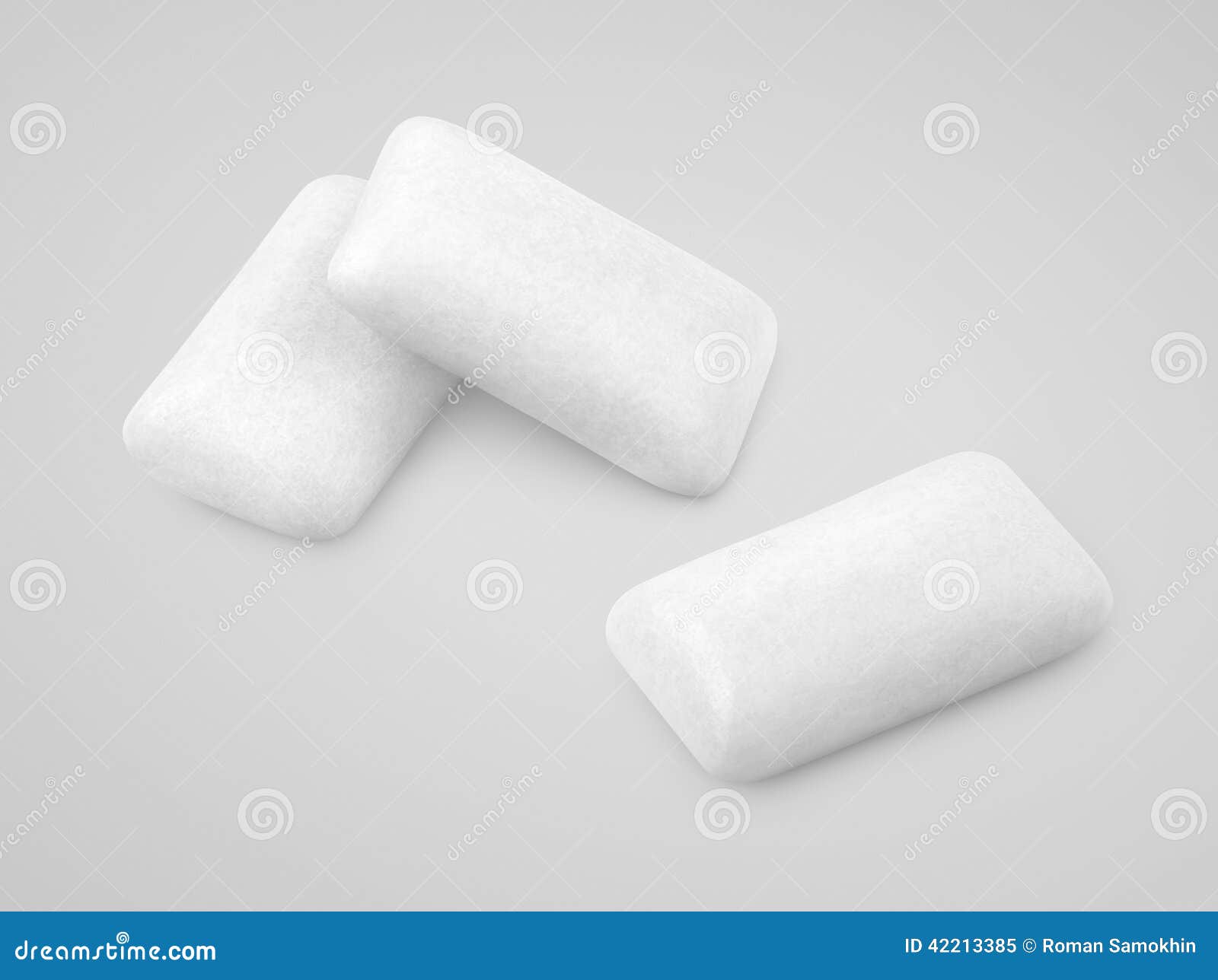 White chewing gums on gray stock image. Image of breath - 42213385