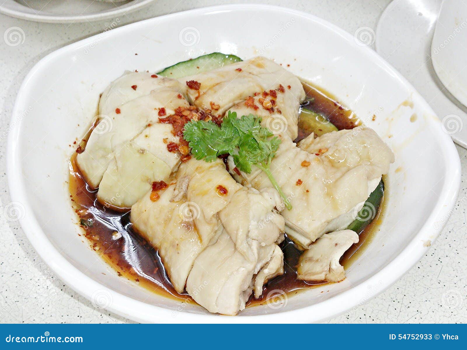 White chicken stock image. Image of white, dish, meat - 54752933