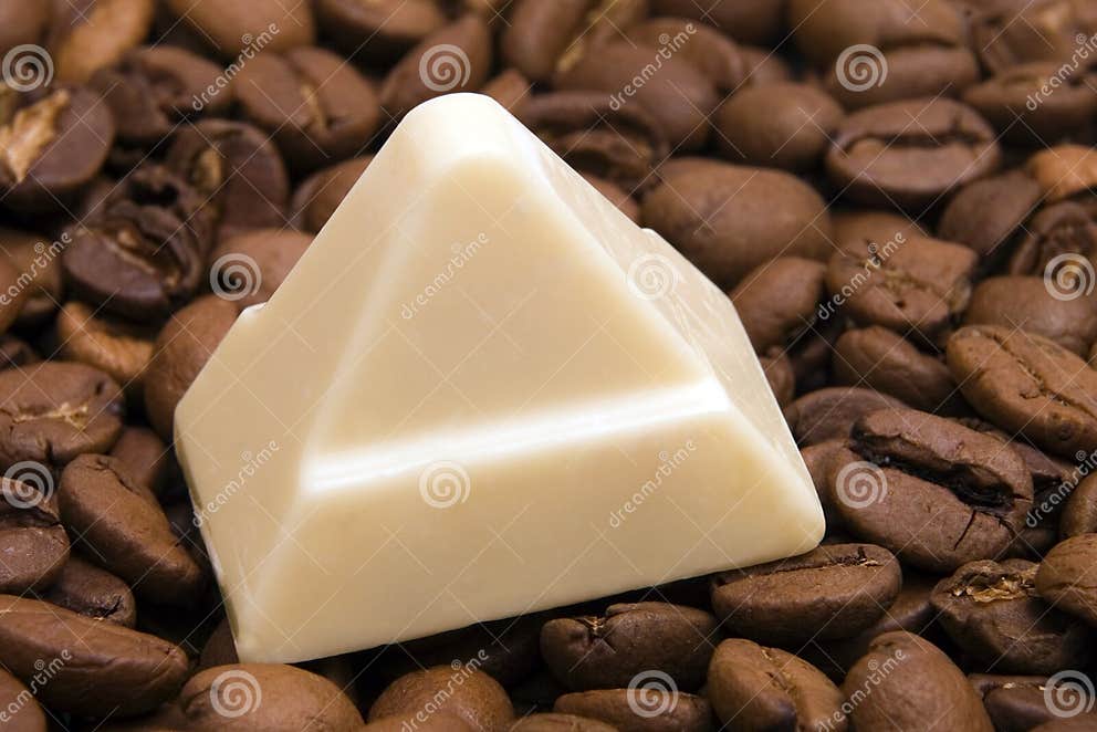 White chocolate stock image. Image of coffee, bean, sweet - 1051093