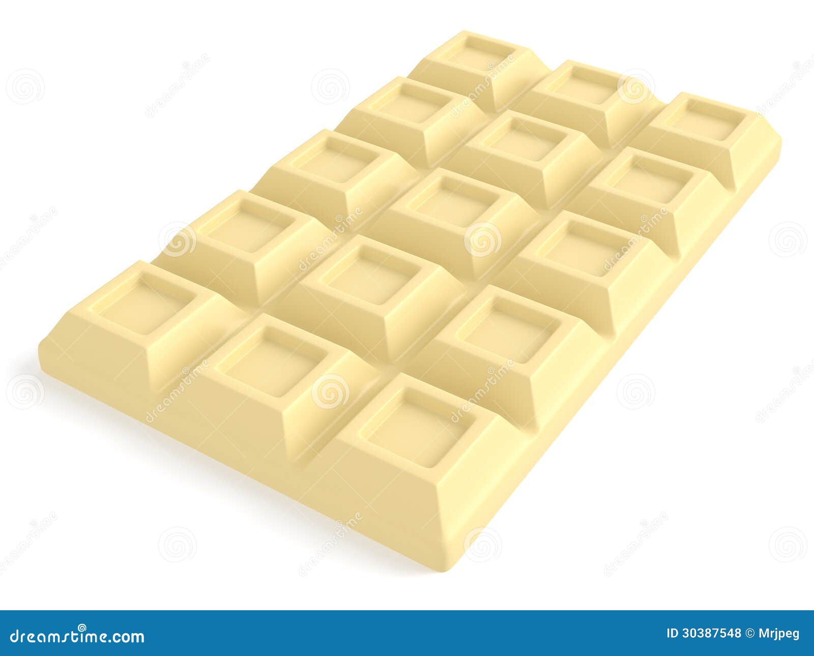 White Chocolate Royalty Free Stock Photos - Image: 30387548