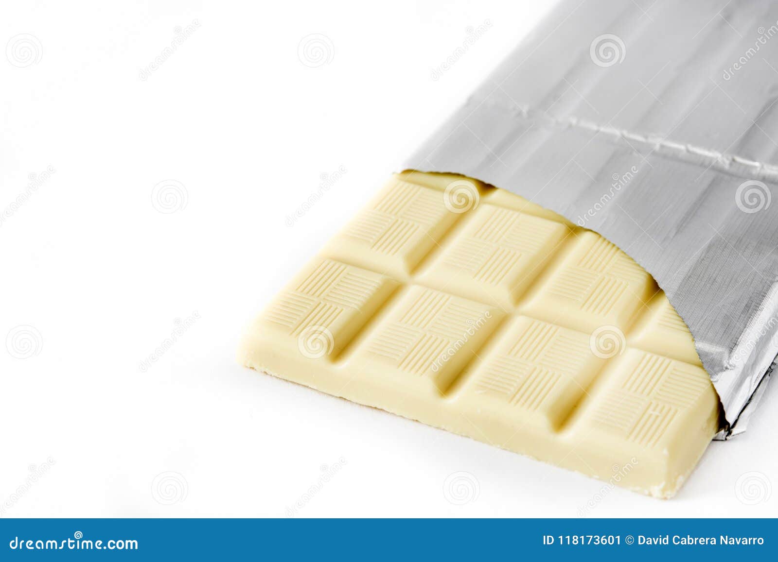 White Chocolate Bar Isolated Stock Image - Image of cocoa, sugar: 118173601