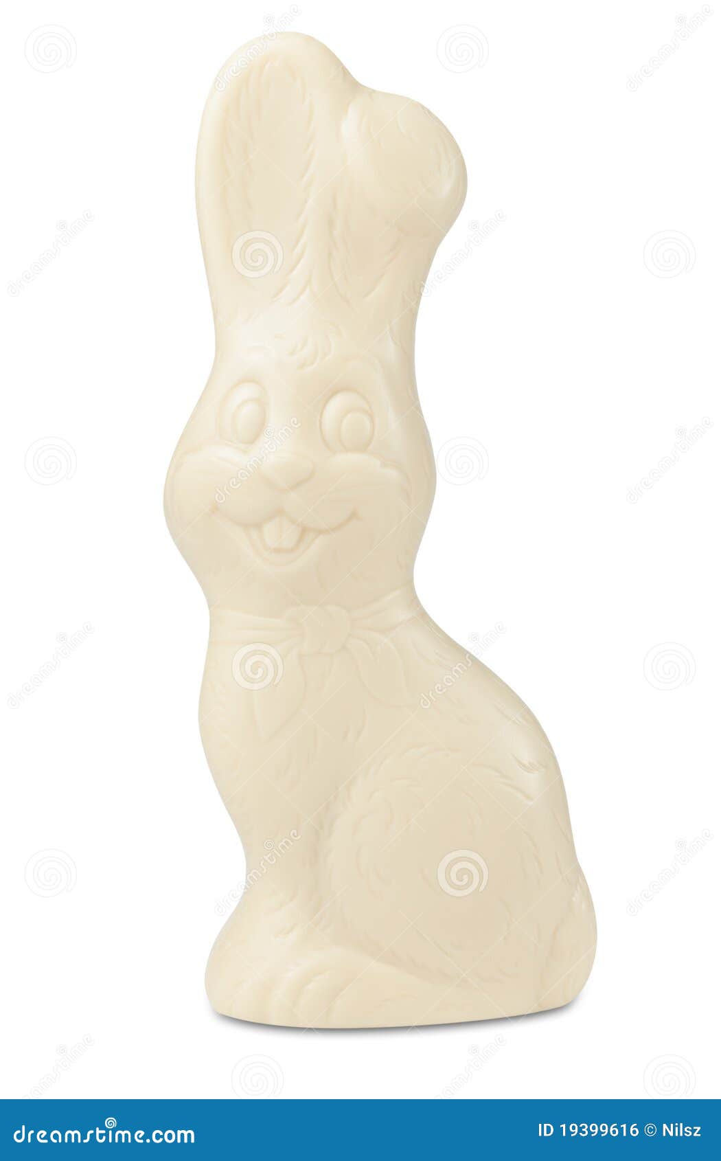 White Chocolate Easter Bunny Stock Photo - Image of confection ...
