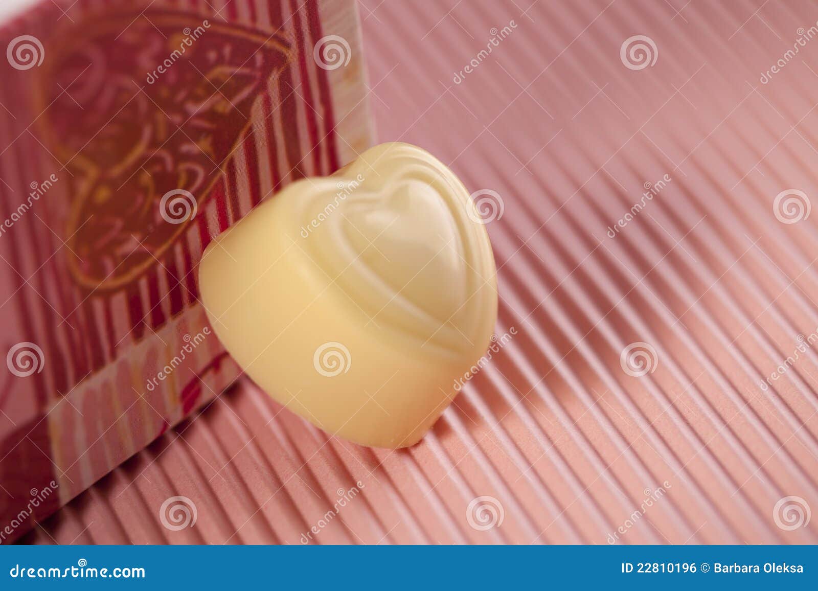 White chocolate heart stock photo. Image of white, gift - 22810196