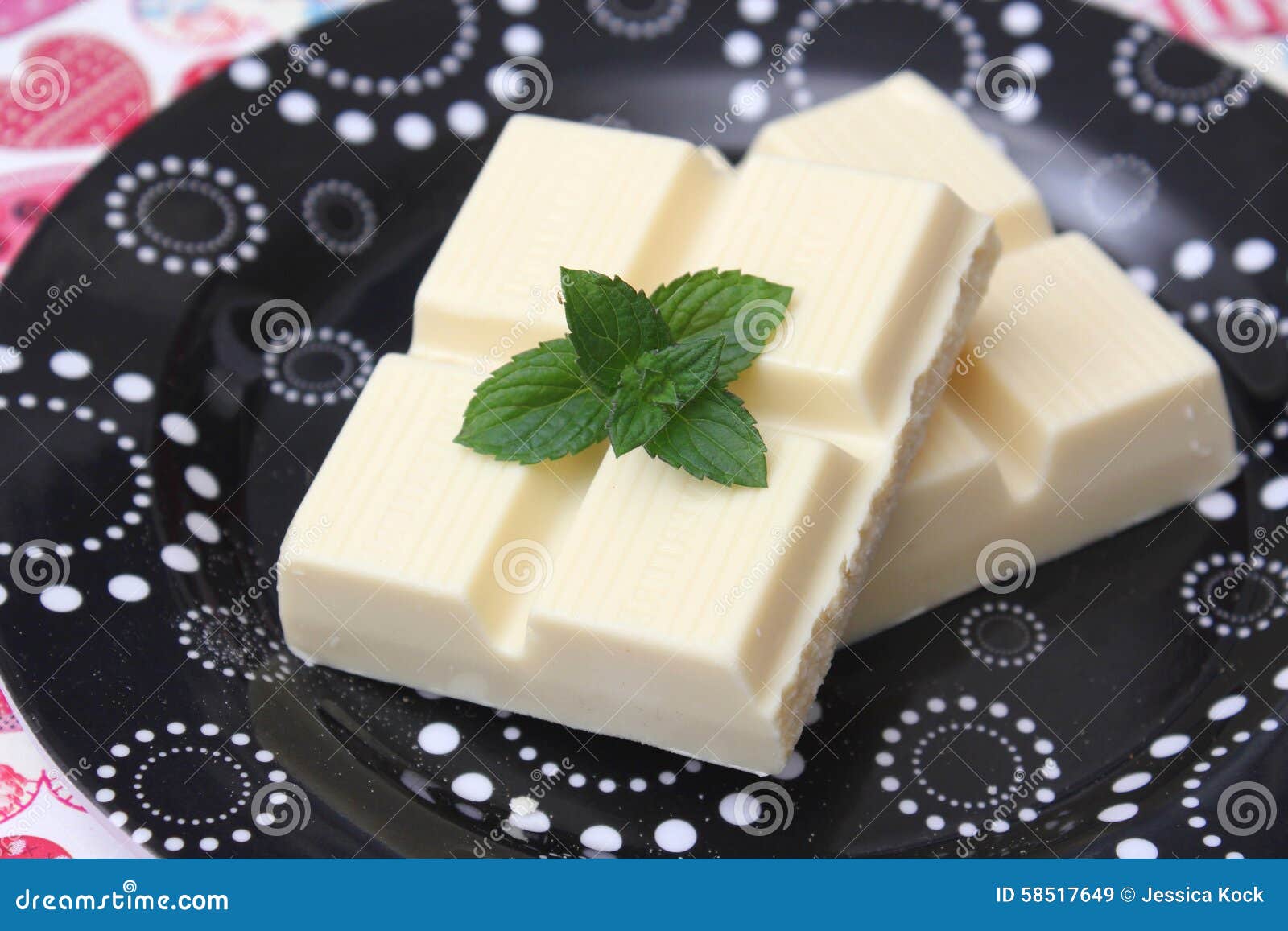 White chocolate stock image. Image of white, sugar, food - 58517649