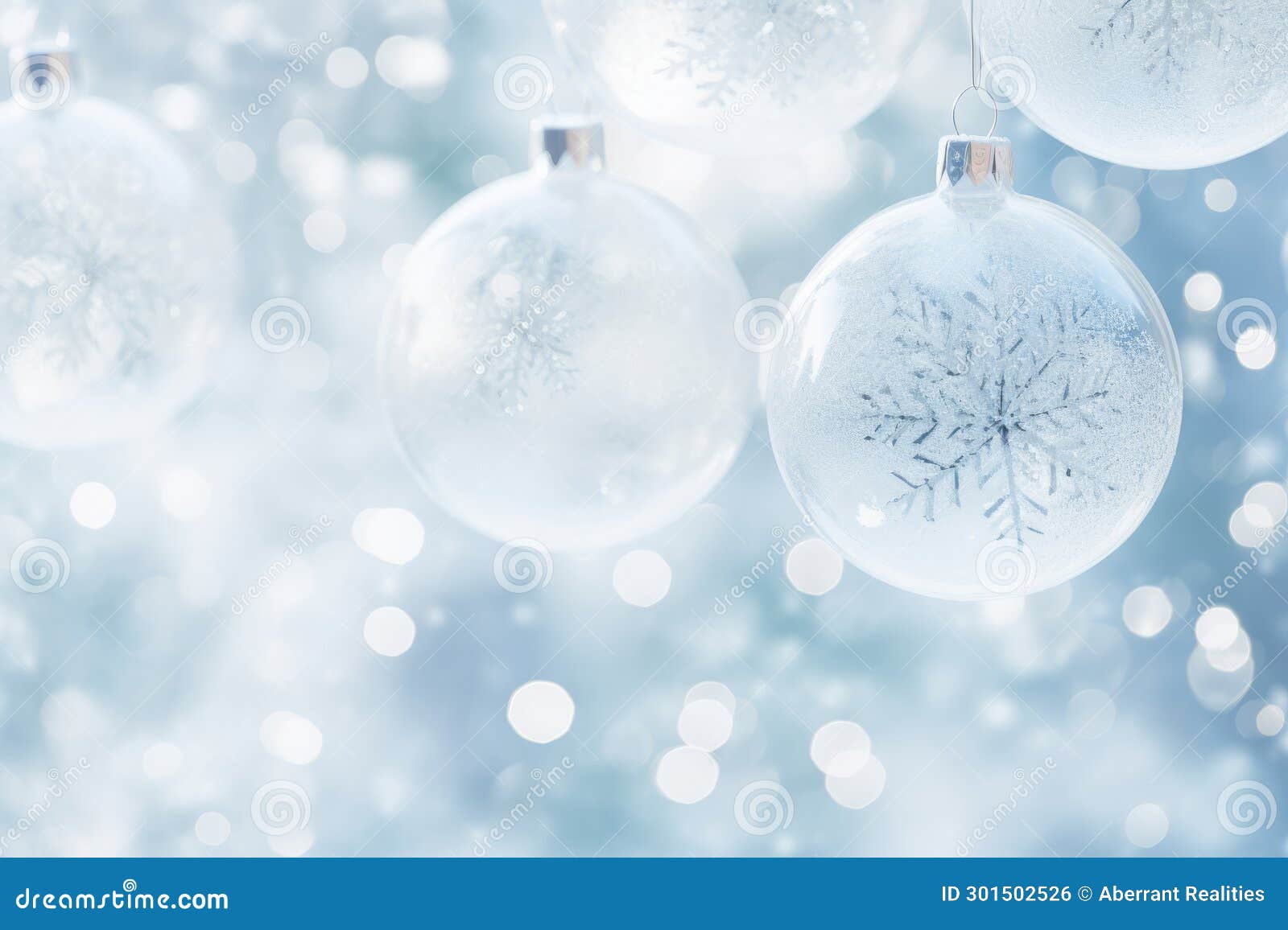 White Christmas Baubles Hanging from a String Stock Illustration ...