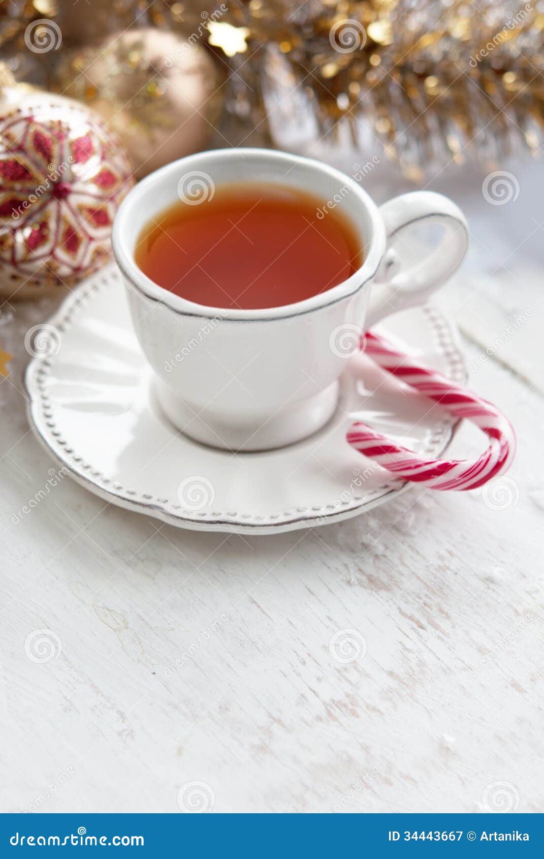 White Christmas tea cup stock image. Image of inspiration - 34443667