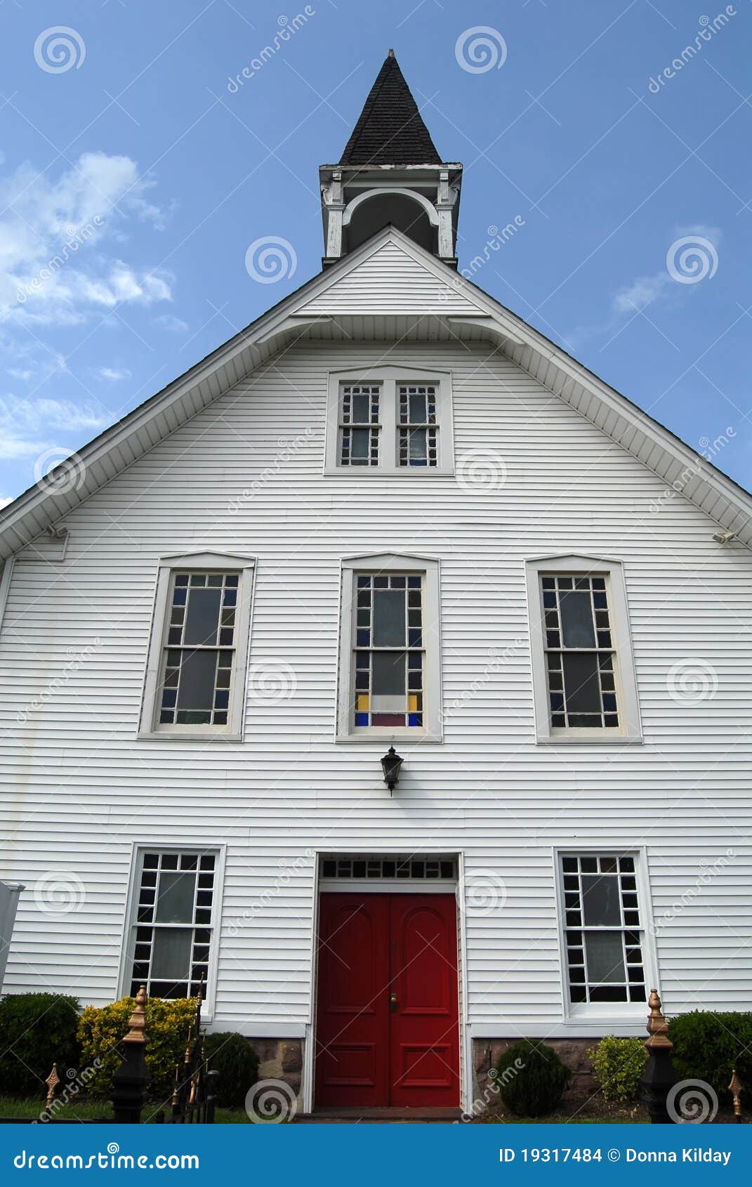 White church stock photo. Image of siding, building, stain - 19317484