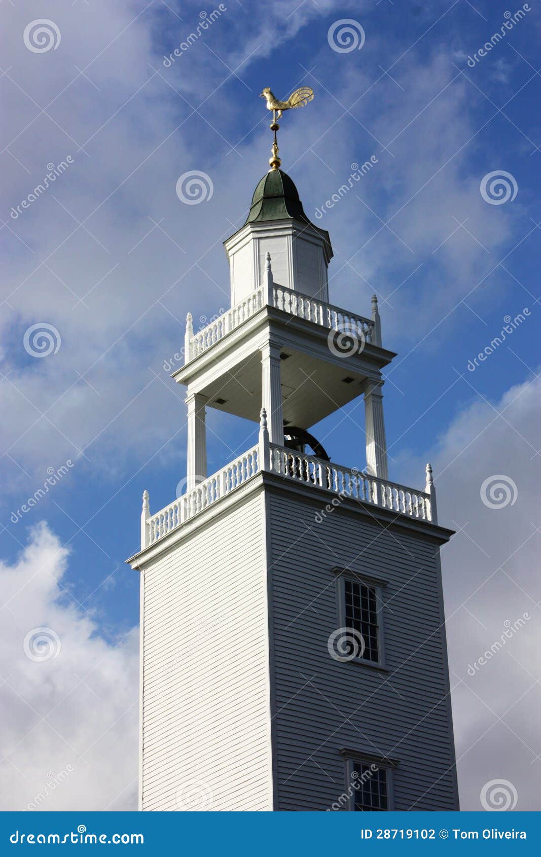 White church steeple stock photo. Image of religious - 28719102