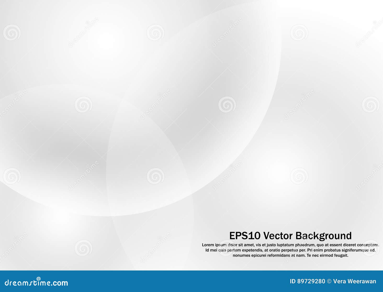 White Circle Abstract Gradient Background Stock Vector - Illustration ...