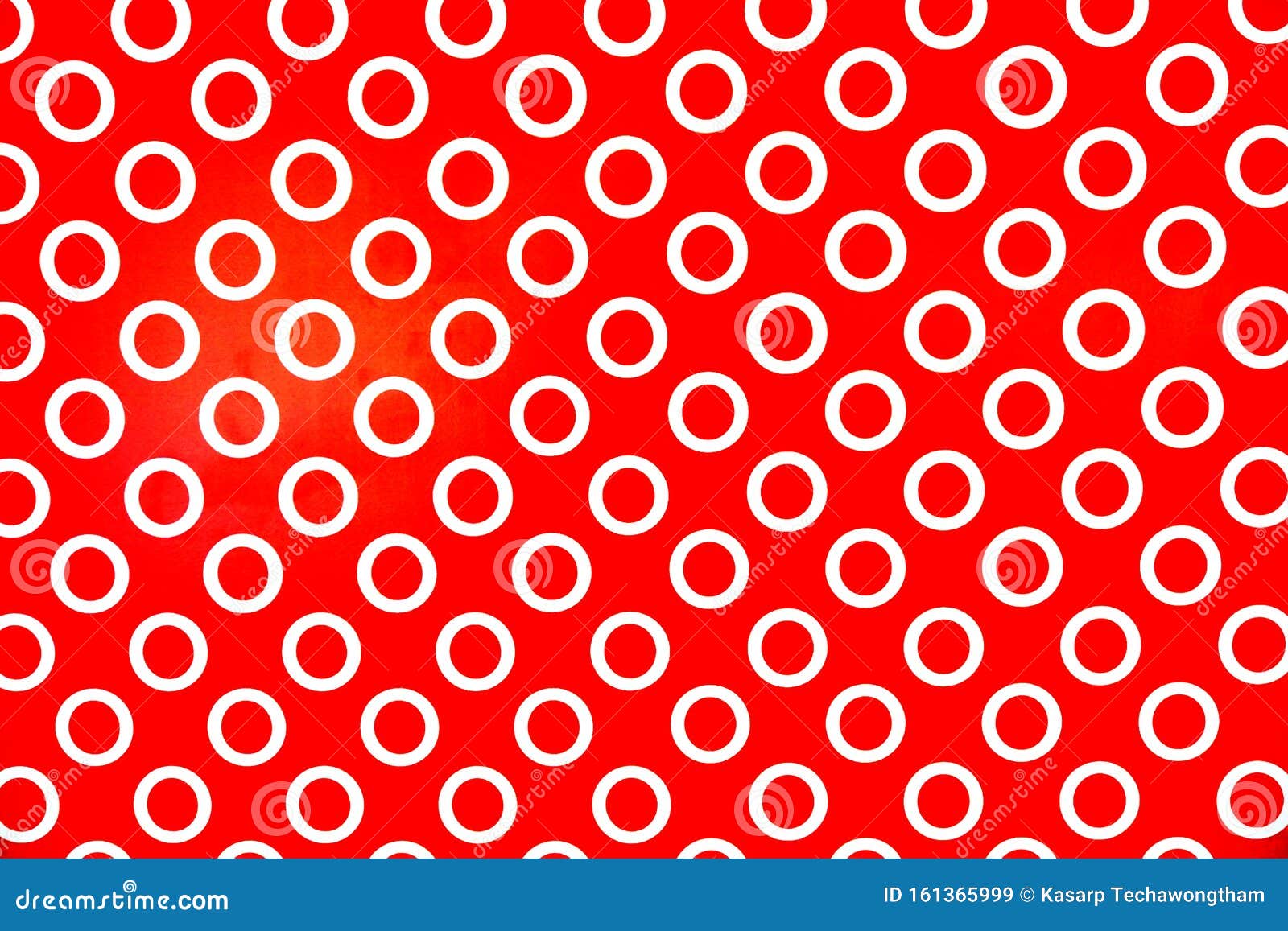 White Circle on Red Background.pattern for Backdrop Stock Image - Image ...