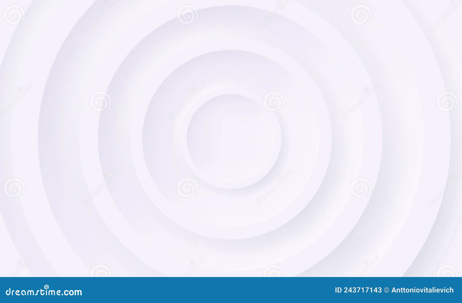 White Circle Texture Pattern in Neumorphism Style. Light Clean Round ...