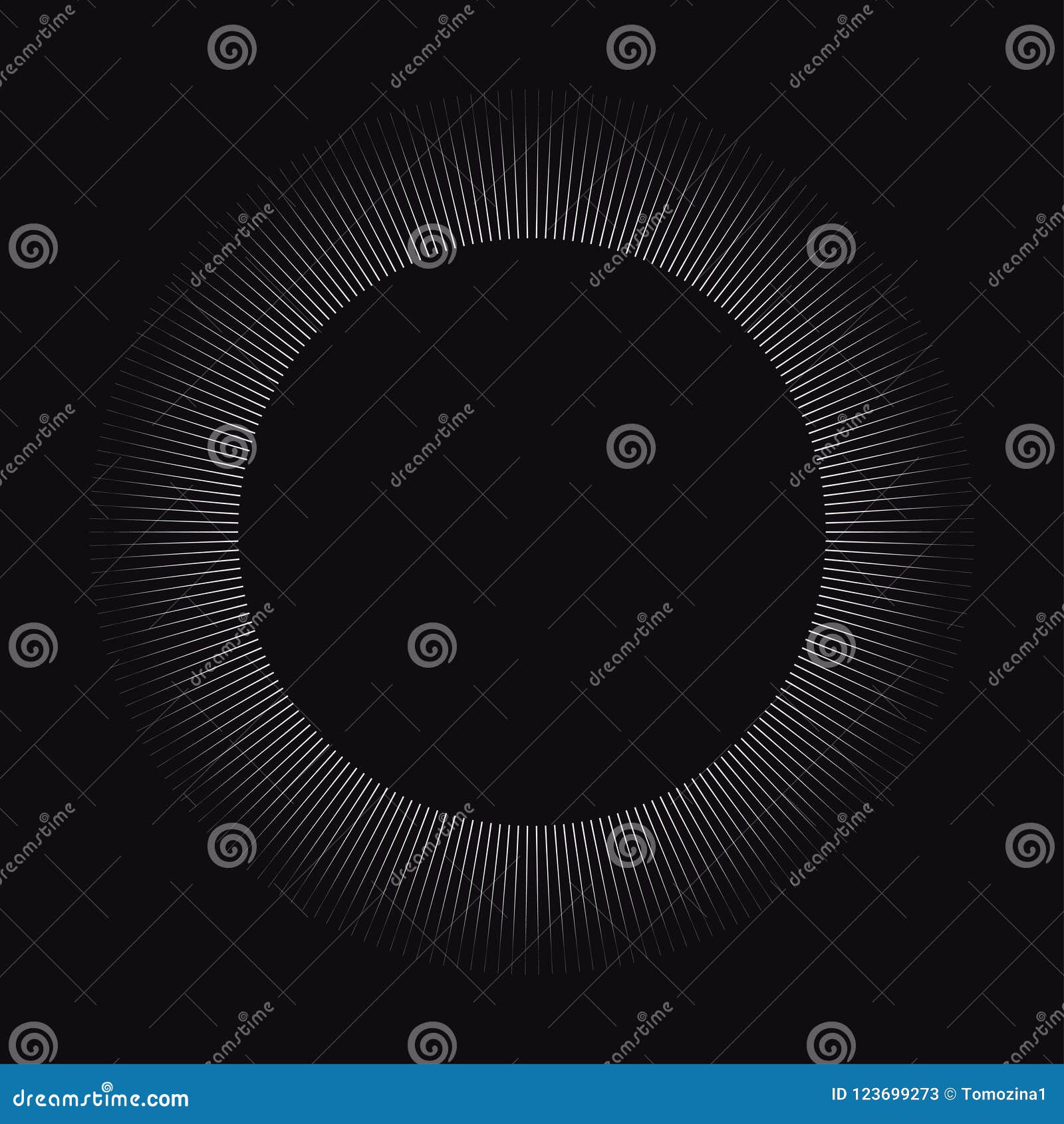 White Circle Vector Sunburst Stock Vector - Illustration of element ...