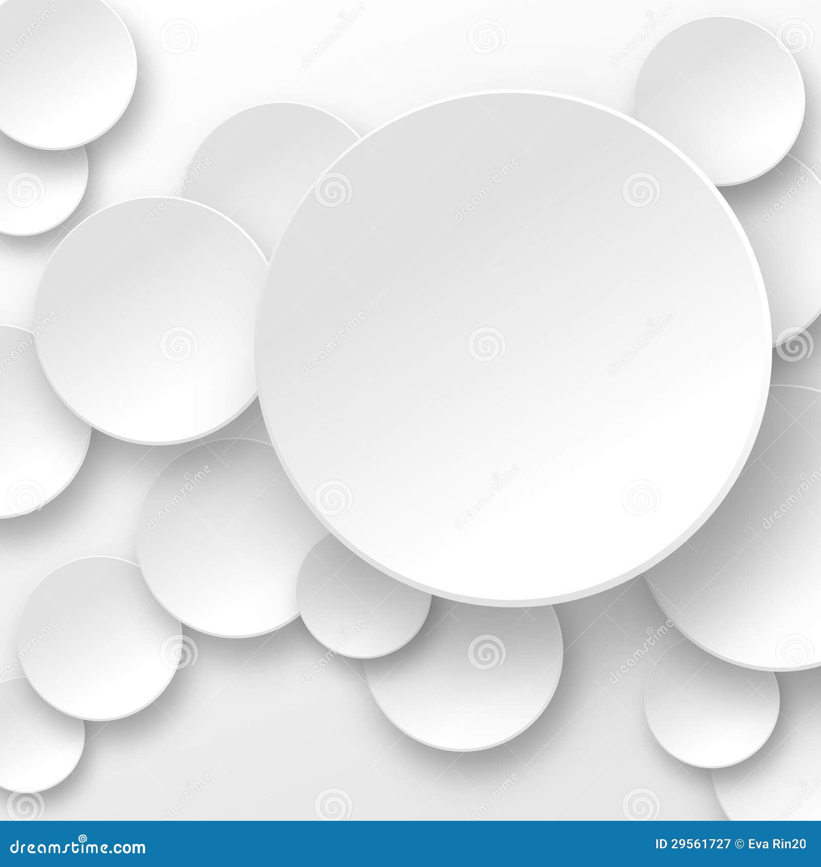 White circles over white stock illustration. Illustration of promotion ...