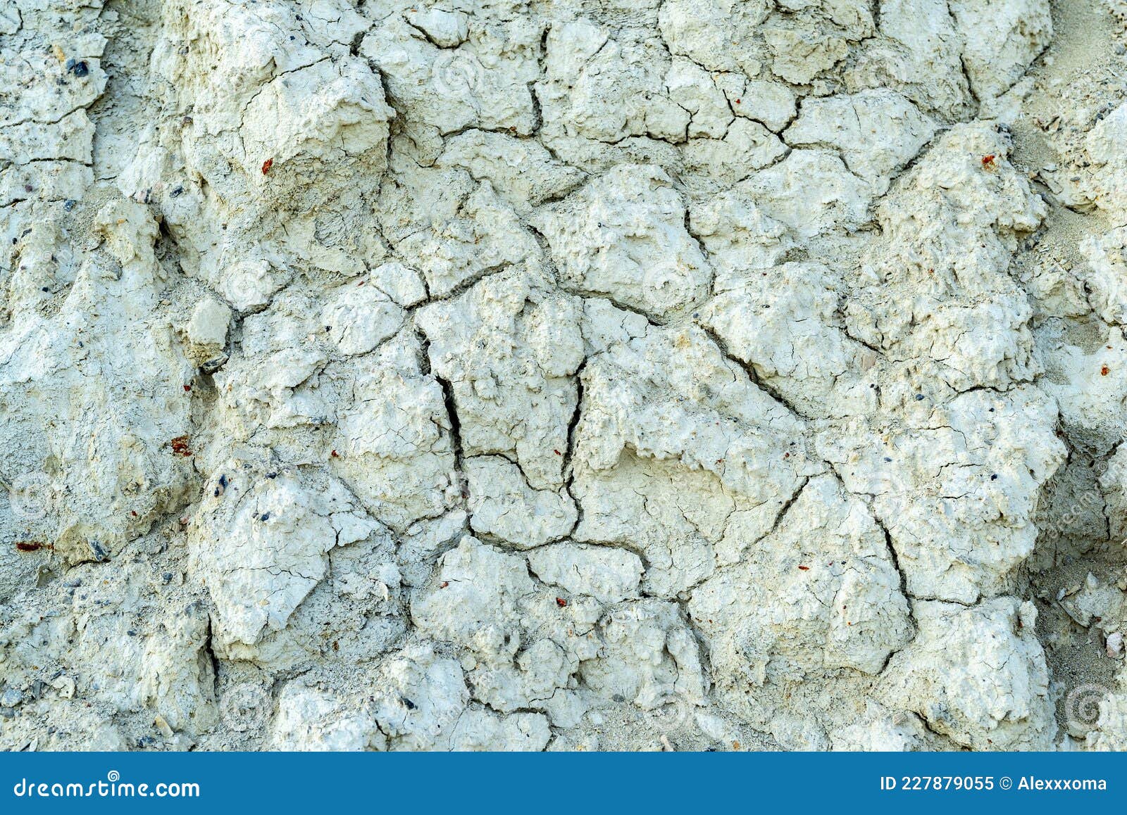 White Clay Texture, Gray Mud Cracked Background Stock Image - Image of ...