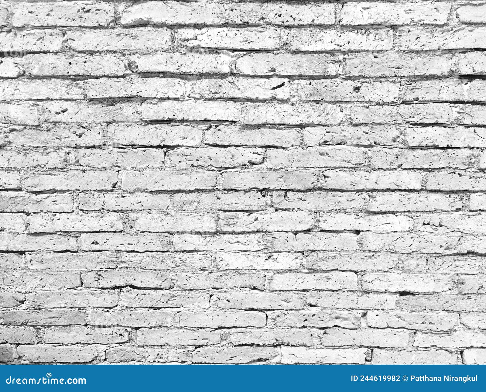 White Clean Brick Wall Background Texture Stock Photo - Image of ...