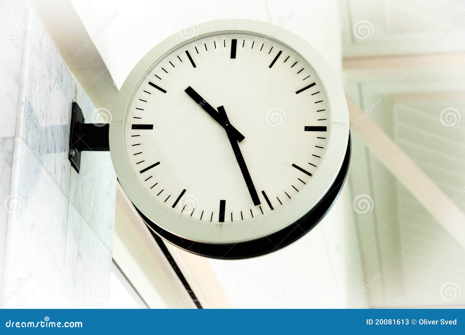 White clean clock stock image. Image of timer, seconds - 20081613
