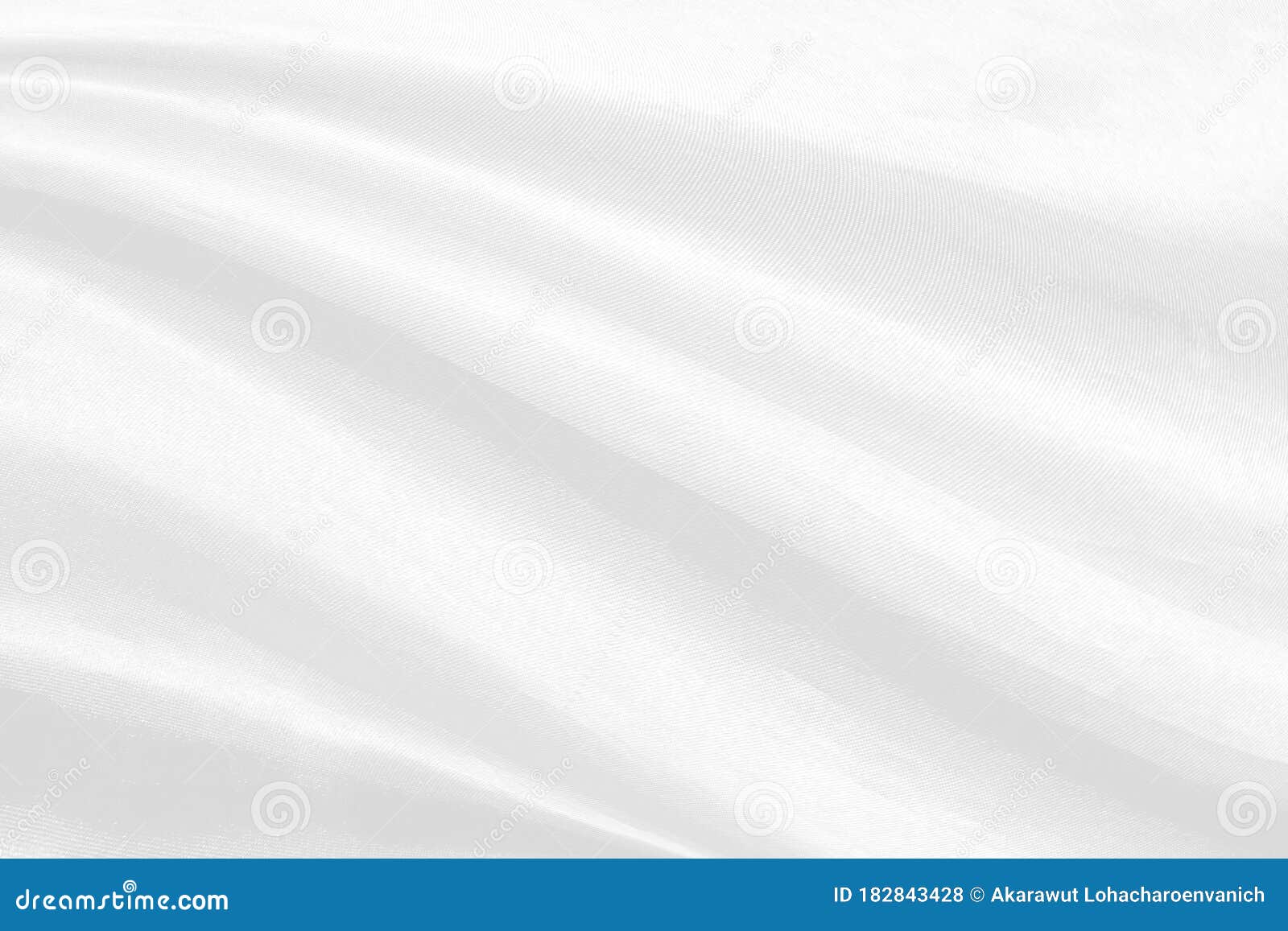 White Clean Folded Curved Fabric Texture for Elegant Design Background ...