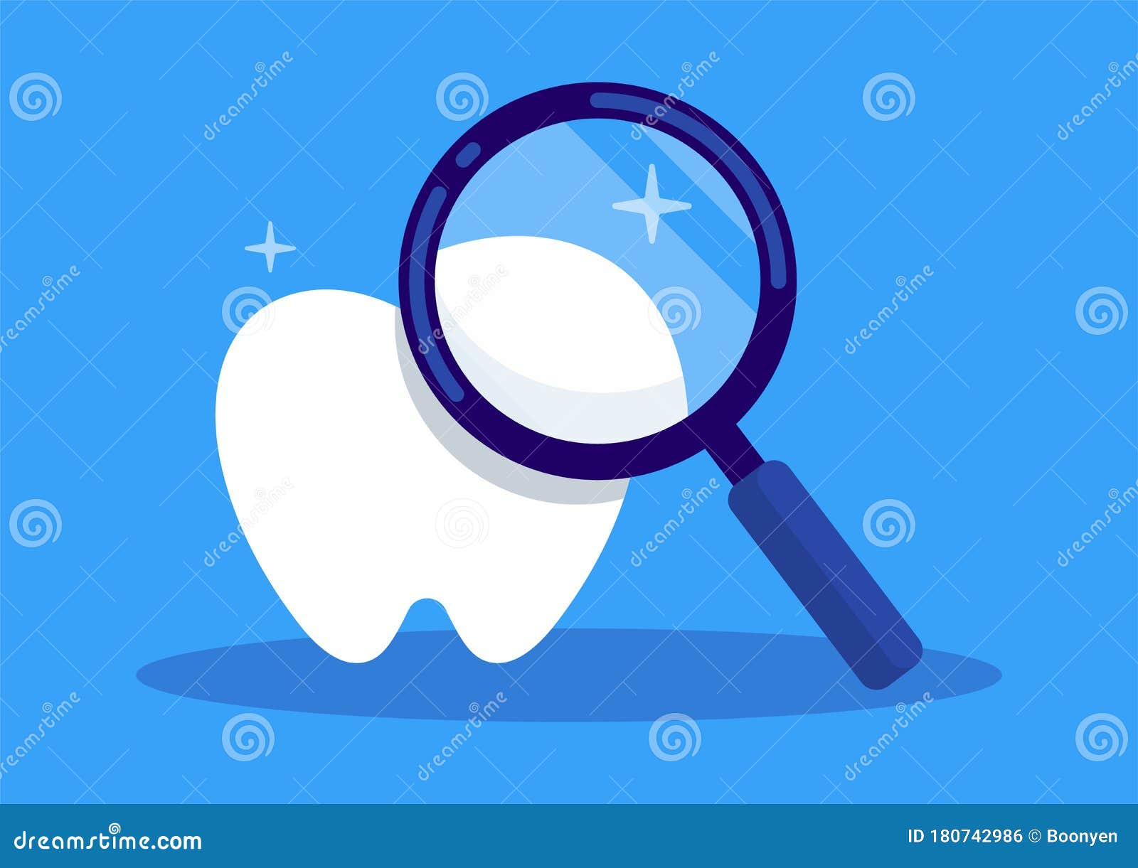 Clean 3D Tooth Structure Visualization Stock Image | CartoonDealer.com ...