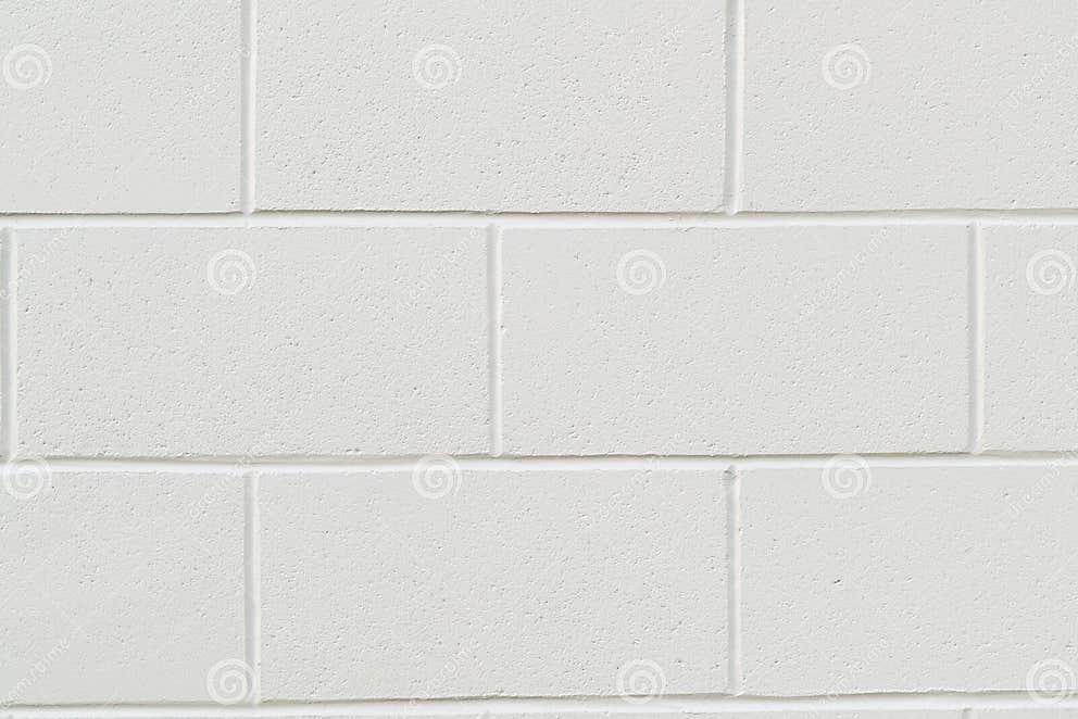White Clear Brick Wall Texture and Pattern Stock Photo - Image of ...