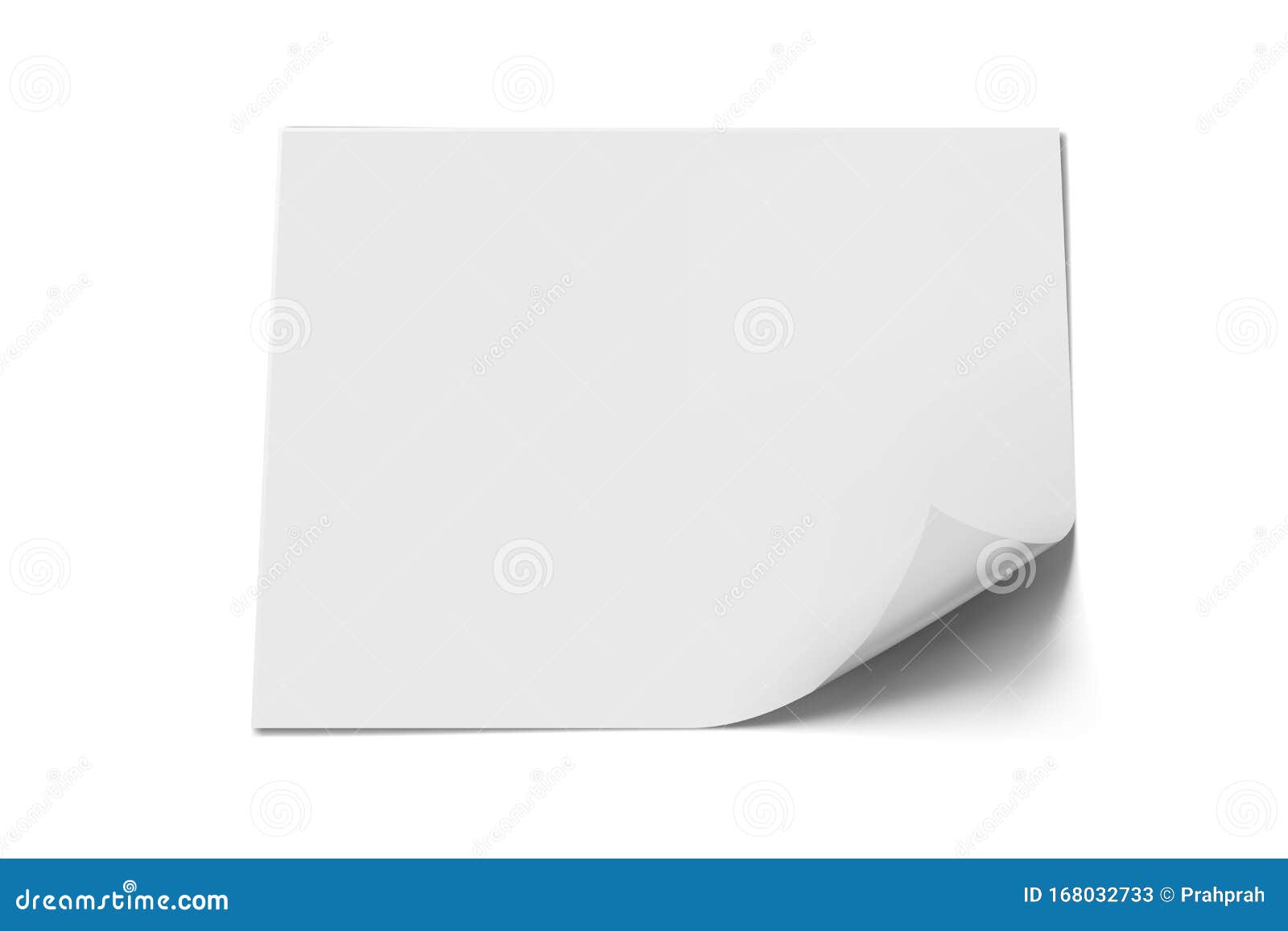 White Clear A4 Paper Sheet with Shadow Stock Vector - Illustration of ...
